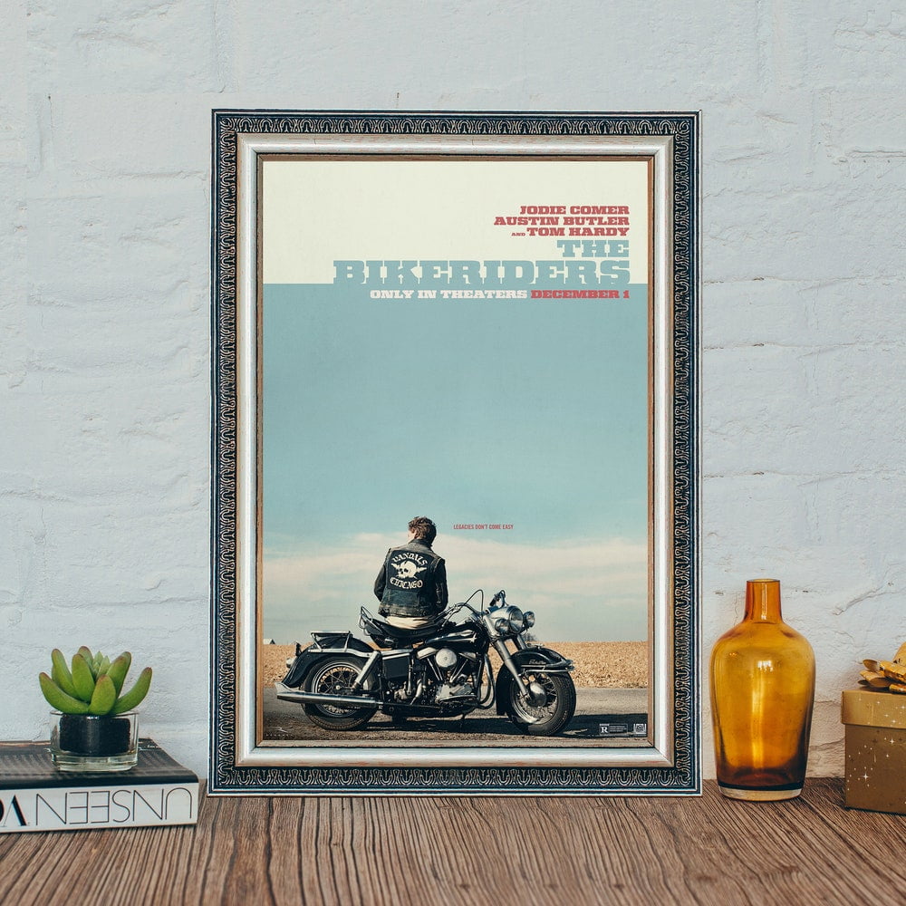 The Bikeriders Movie Poster, The Bikeriders (2024) Classic Vintage ...