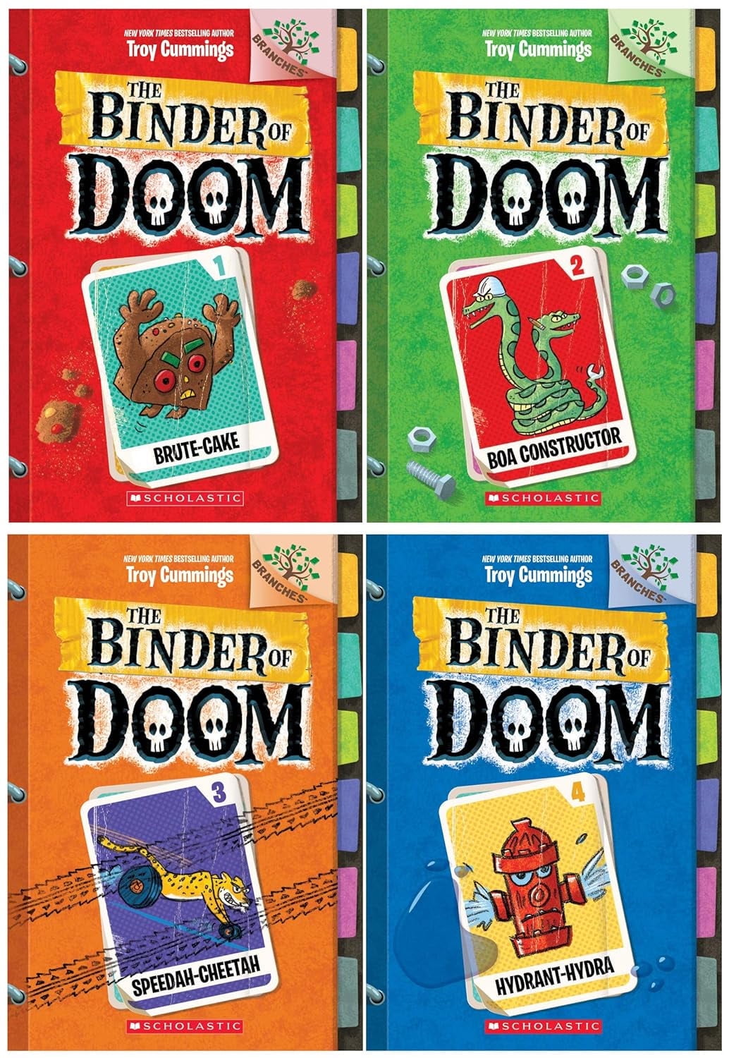 The Binder of Doom Complete Set : Brute-Cake; Boa Constructor; Speedah ...