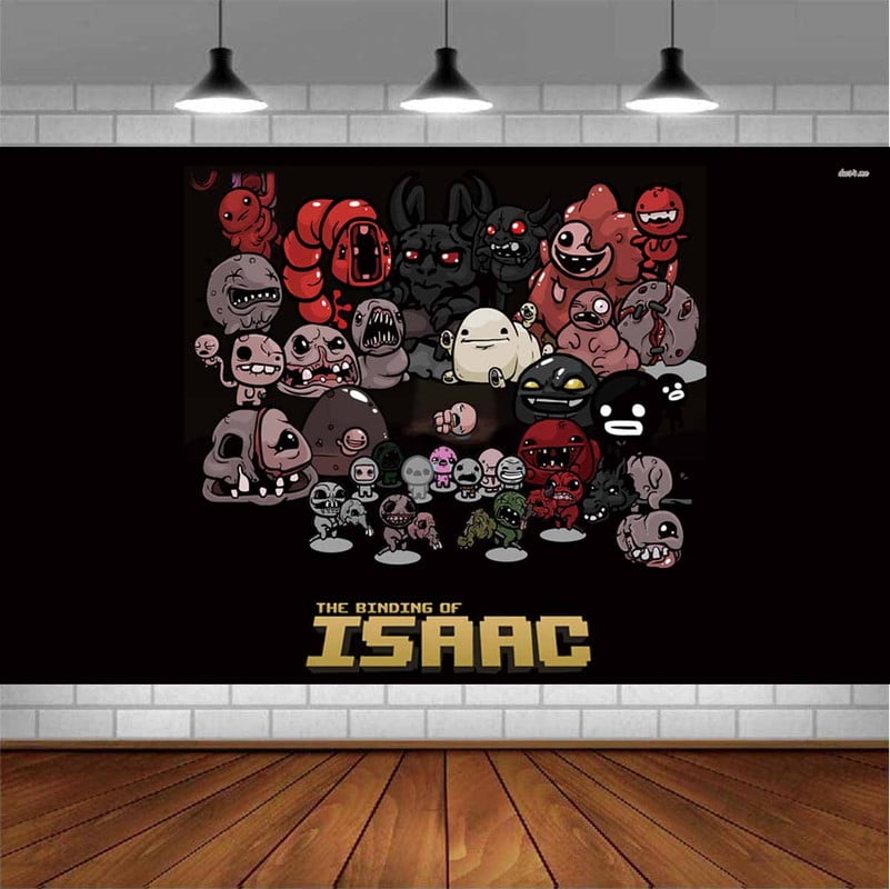 The Binding of Isaac Backdrop Banner Party Supplies Poster Movie Theme ...
