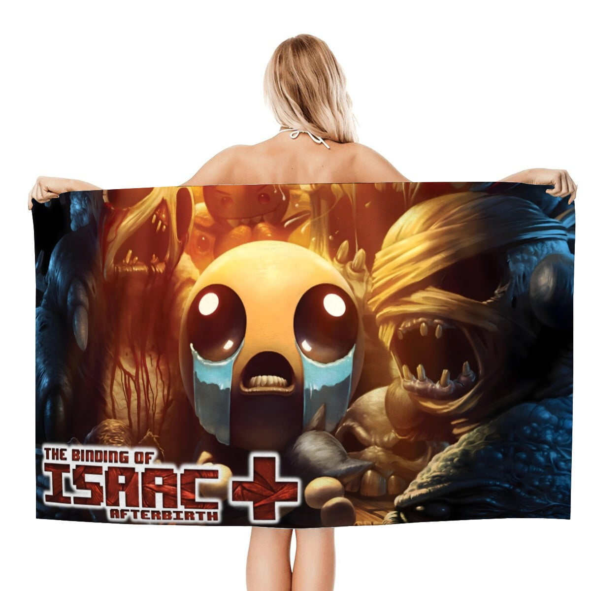 The Binding of Isaac-theme Gifts Quick-dry Beach Towel for Women Girl ...