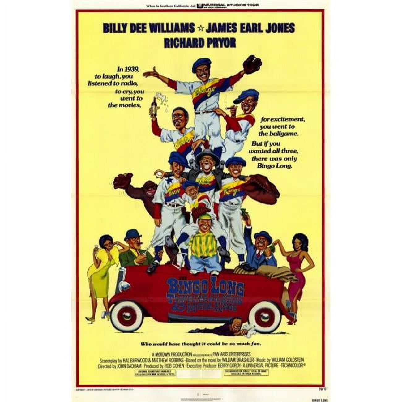 The Bingo Long Traveling All-Stars & Motor Kings Movie Poster (11 x 17 ...