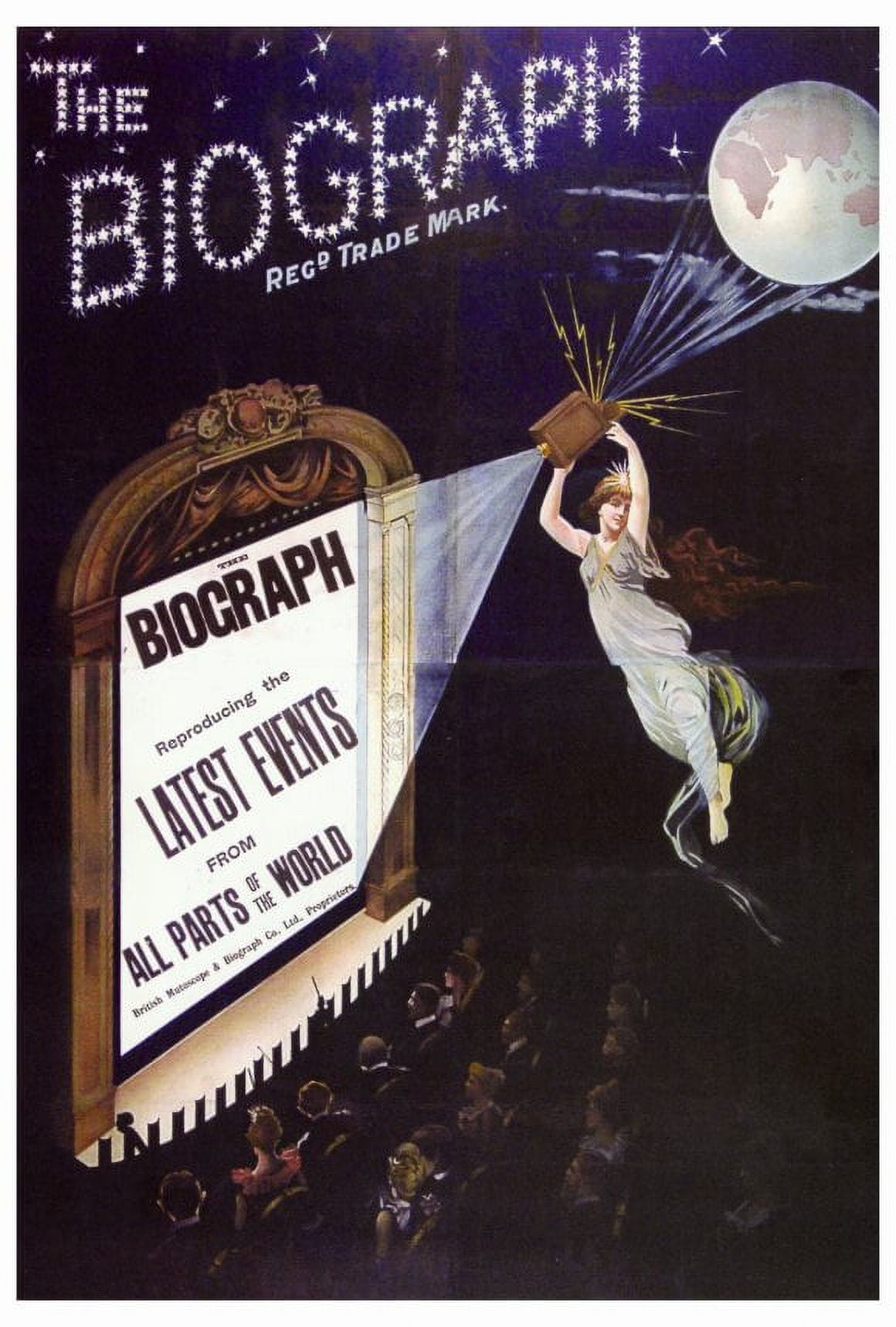 The Biograph POSTER (27x40) (1910) - Walmart.com