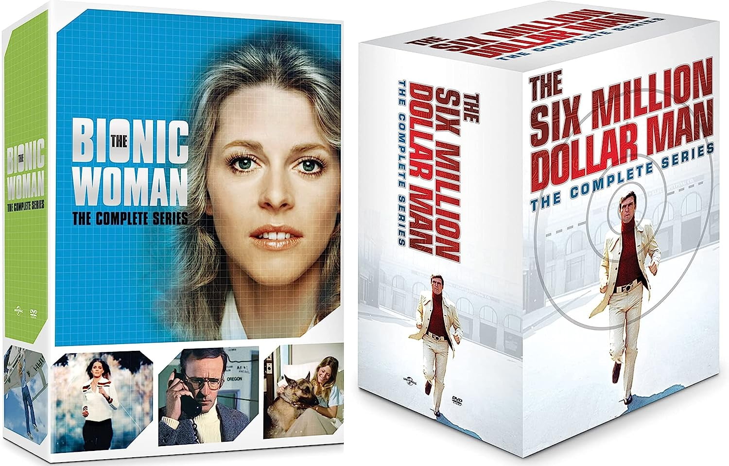 The Bionic Woman: The Complete Series + The Six Million Dollar Man: The Complete Series (TV ...