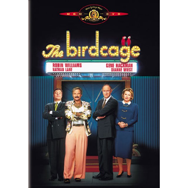 MGM Comedy Movie: The Birdcage (DVD) by Mike Nichols starring Robin ...
