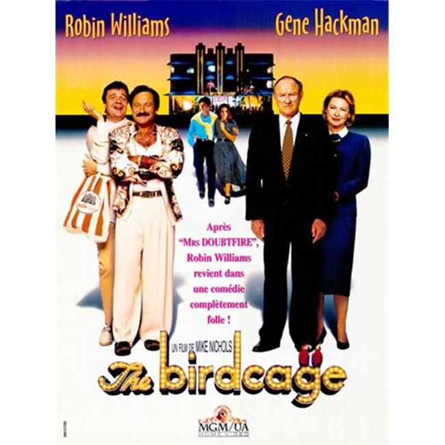 The Birdcage Movie Poster (11 x 17) - Walmart.com