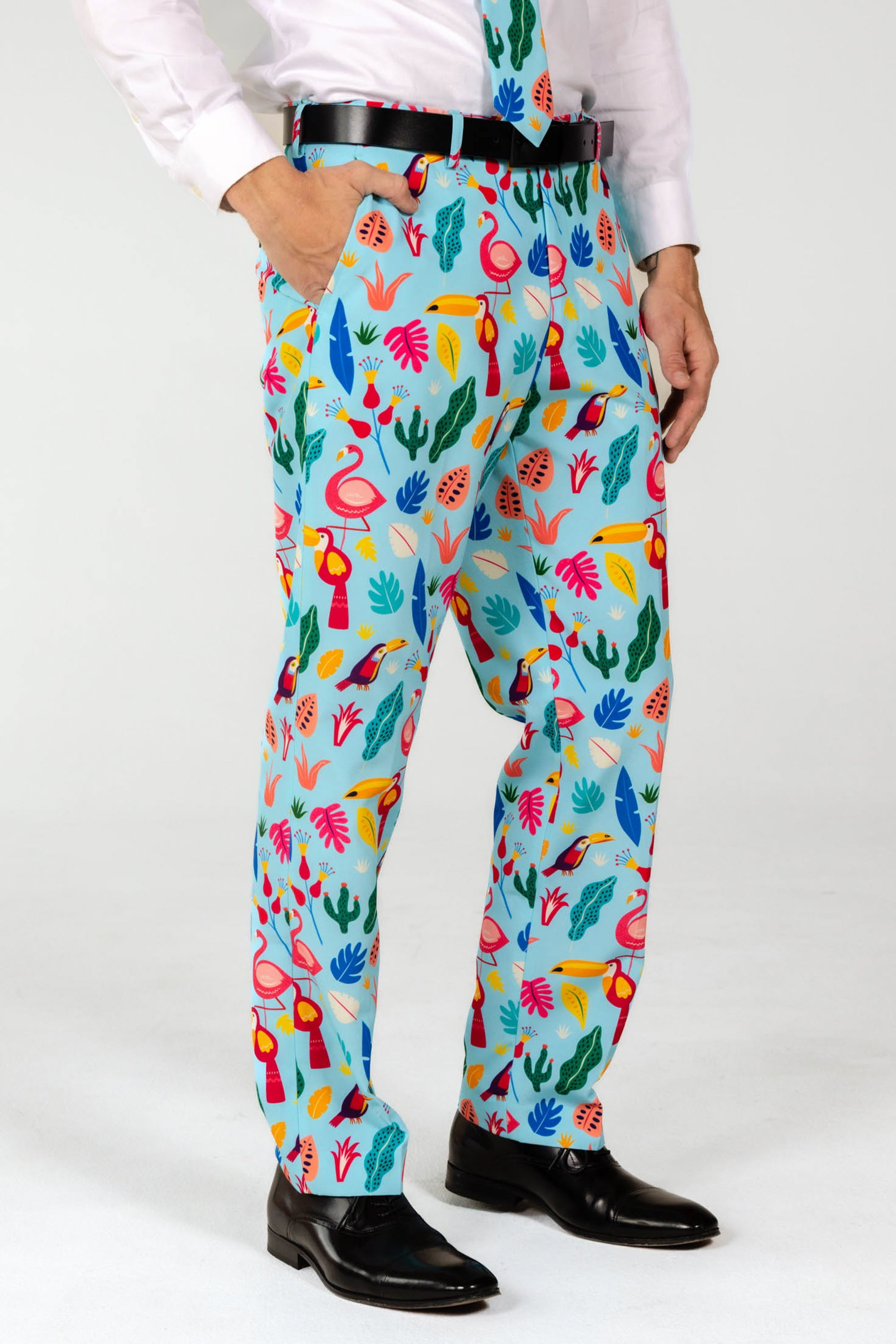 The Birds Of Paradise - Shinesty Tropical Bird Suit Pants Waist 34 ...