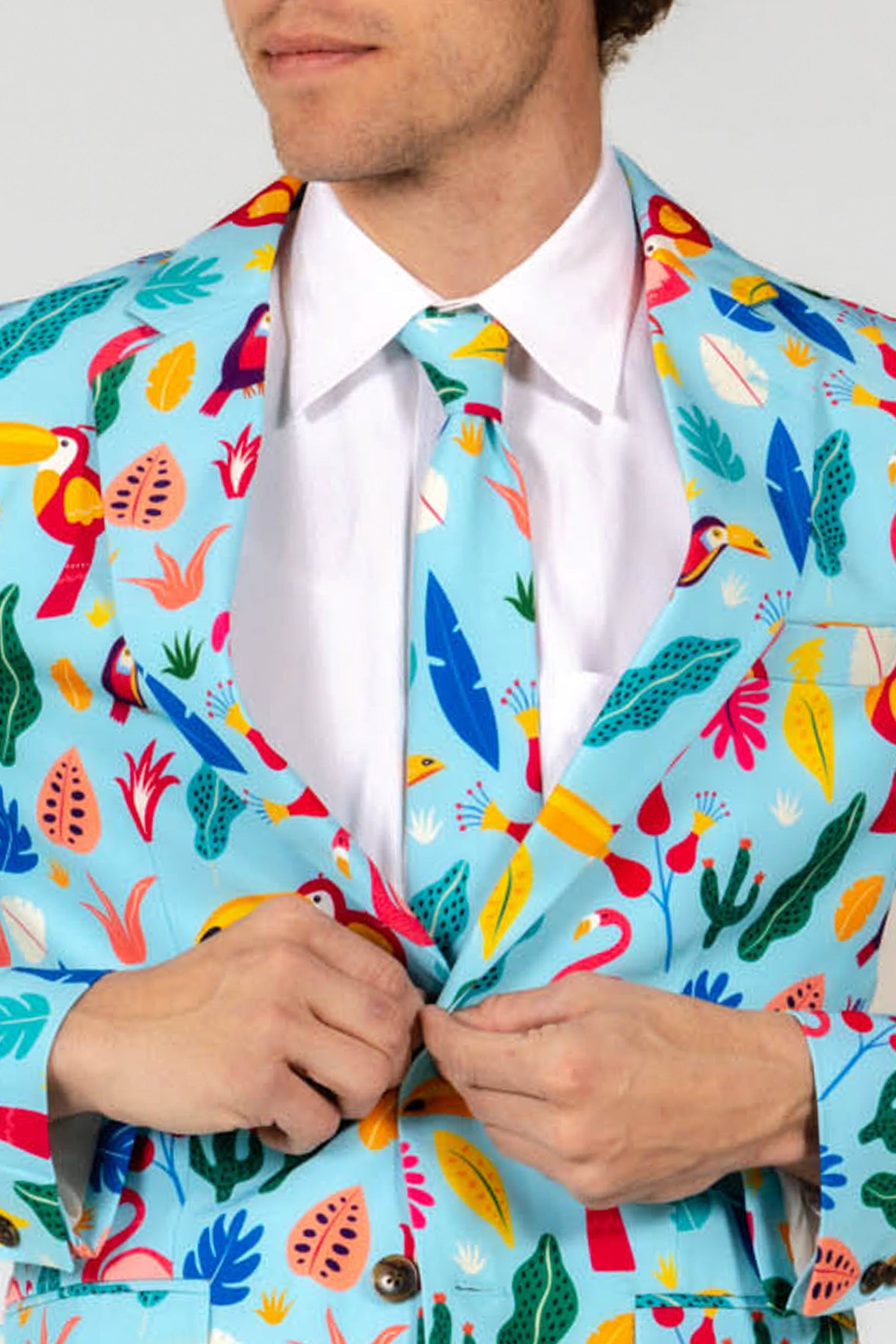 The Birds Of Paradise - Shinesty Tropical Bird Tie - Walmart.com