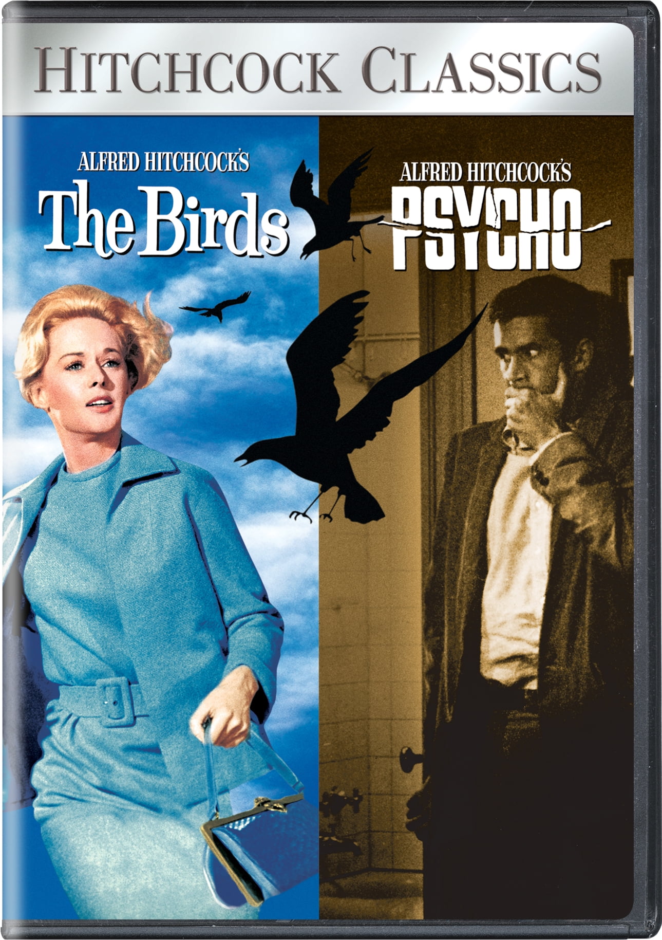 The Birds / Psycho (DVD) - Walmart.com
