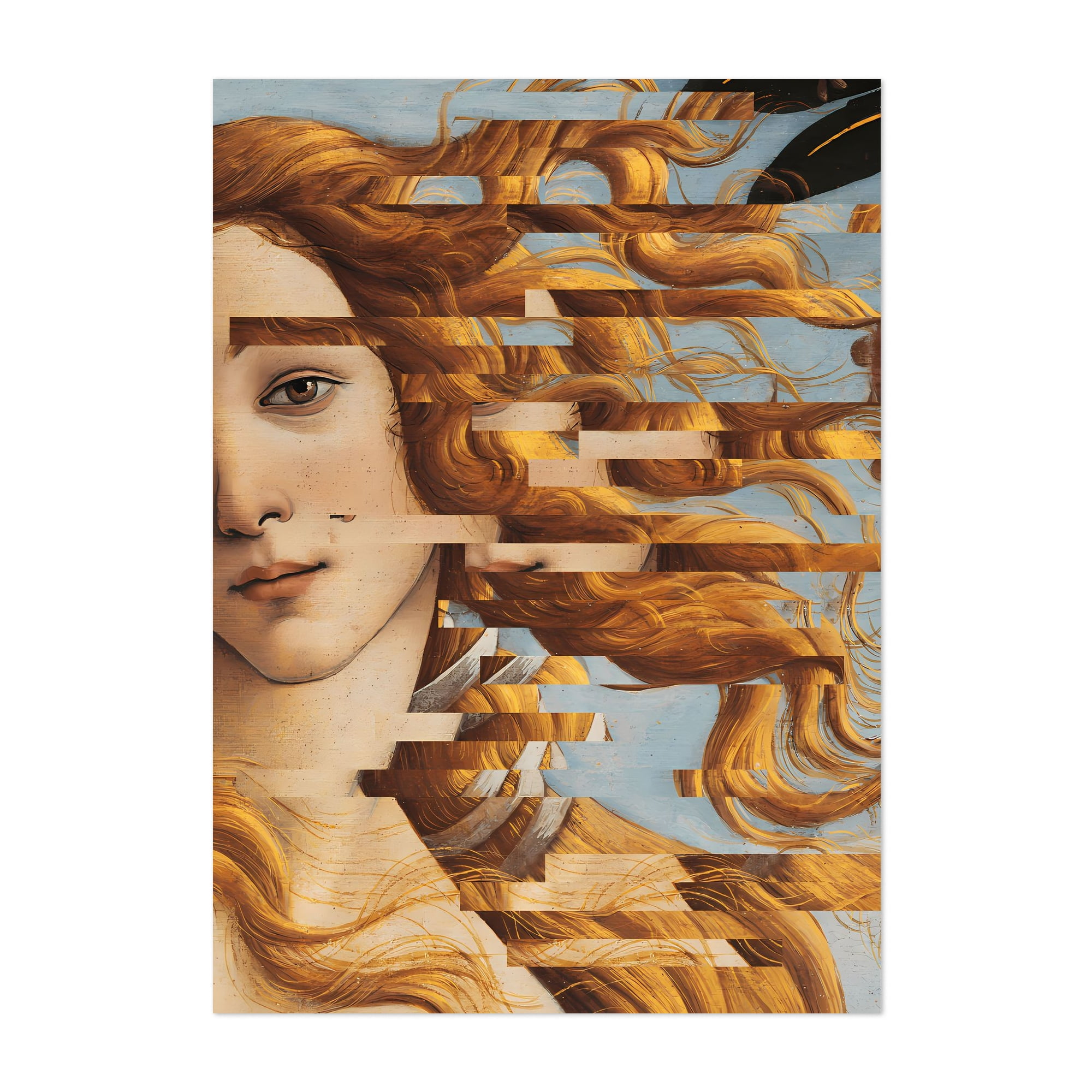 The Birth of Venus by Sandro Botticelli COLLAGE - Photography Unframed ...