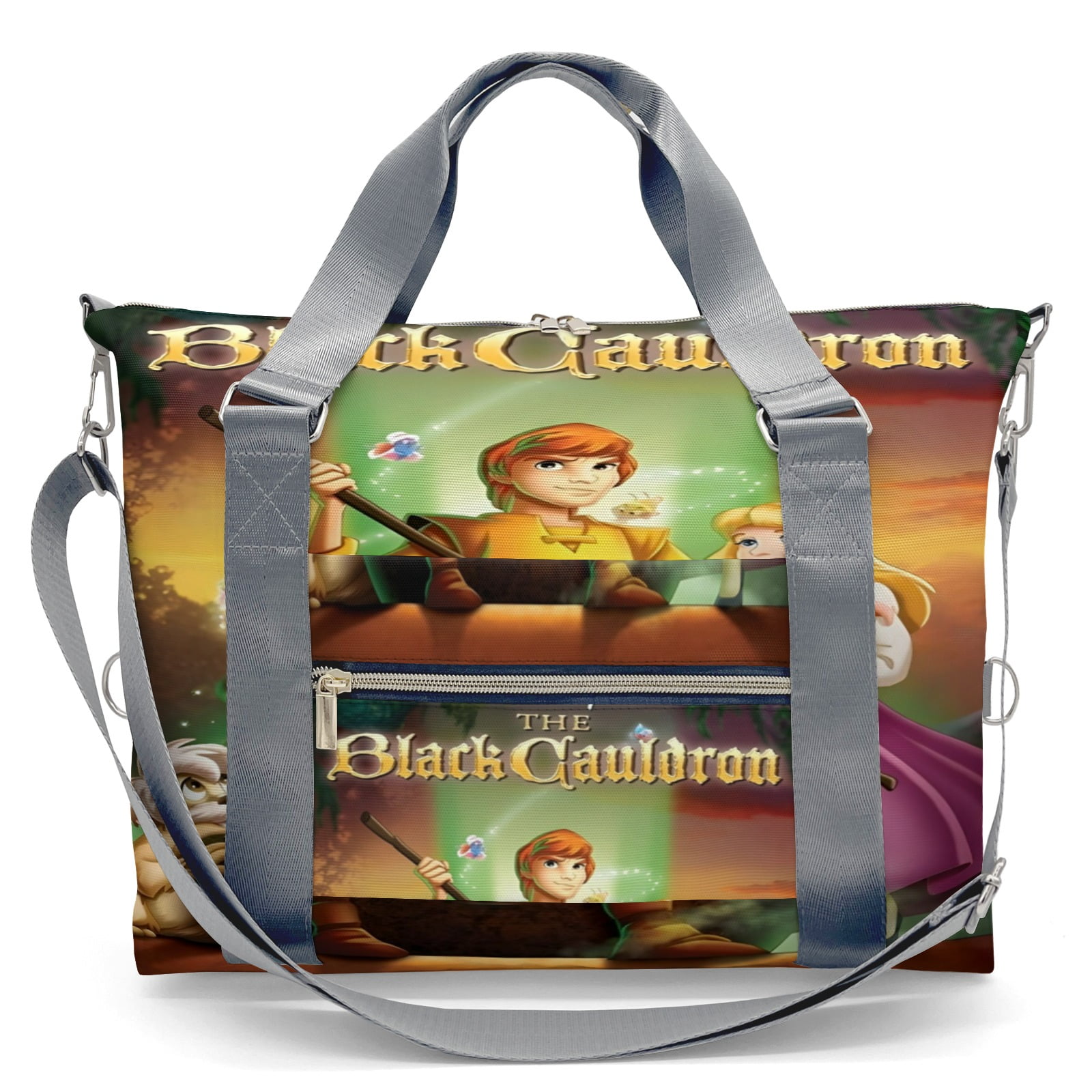 The Black Cauldron Hand-held Shoulder Travel Bag.15" x 6.7" x11 ...