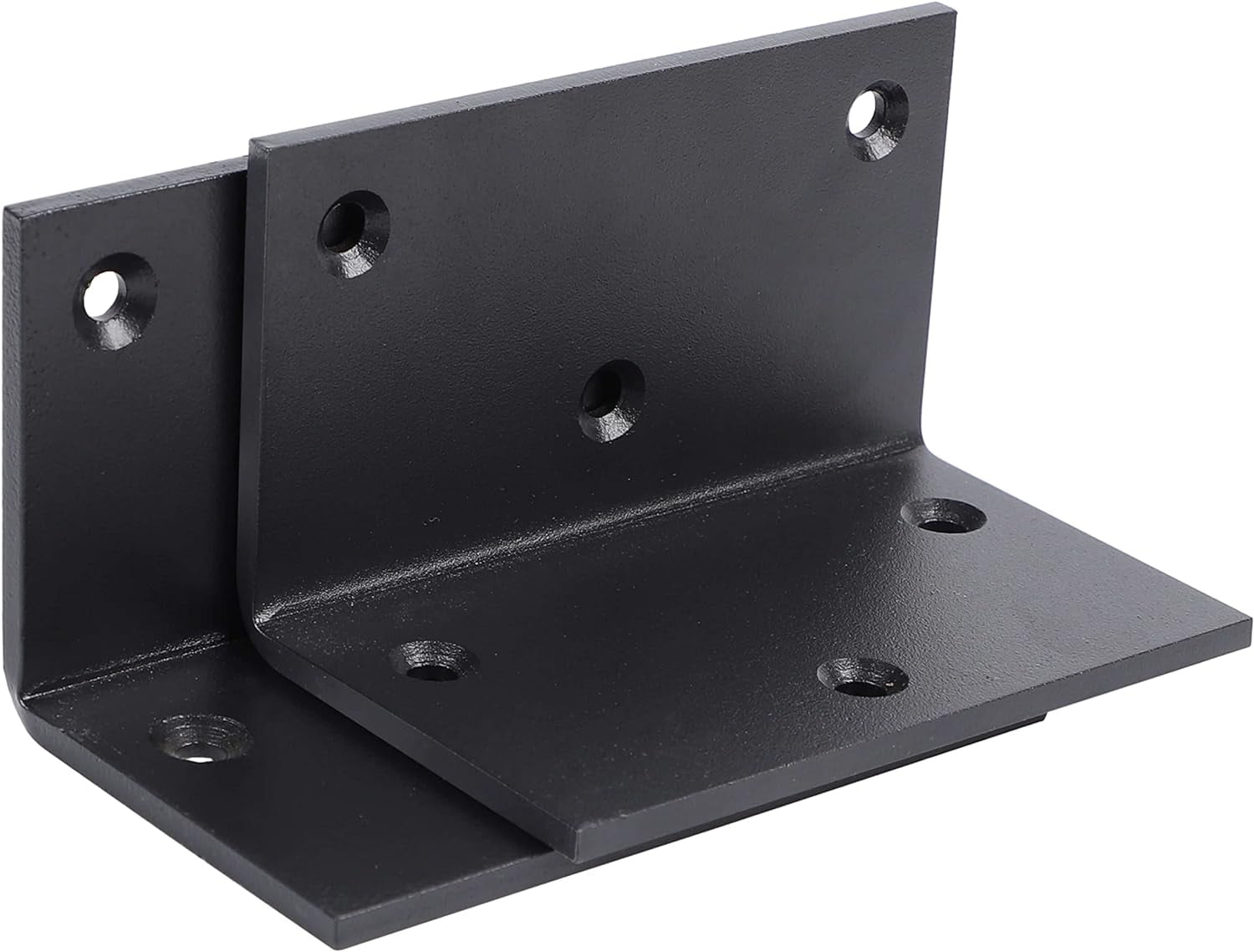 The Black Corner Brackets Heavy Duty - Thickness 4.9mm, 5" x 3" L Angle ...