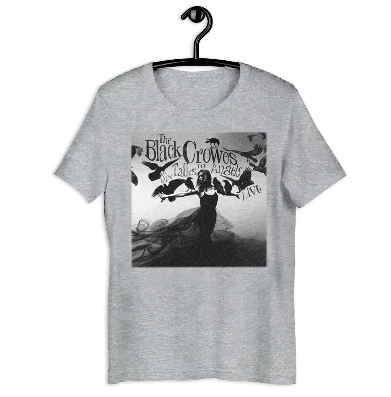 The Black Crowes She Talks to Angels T-Shirt Black All Size Unisex ...