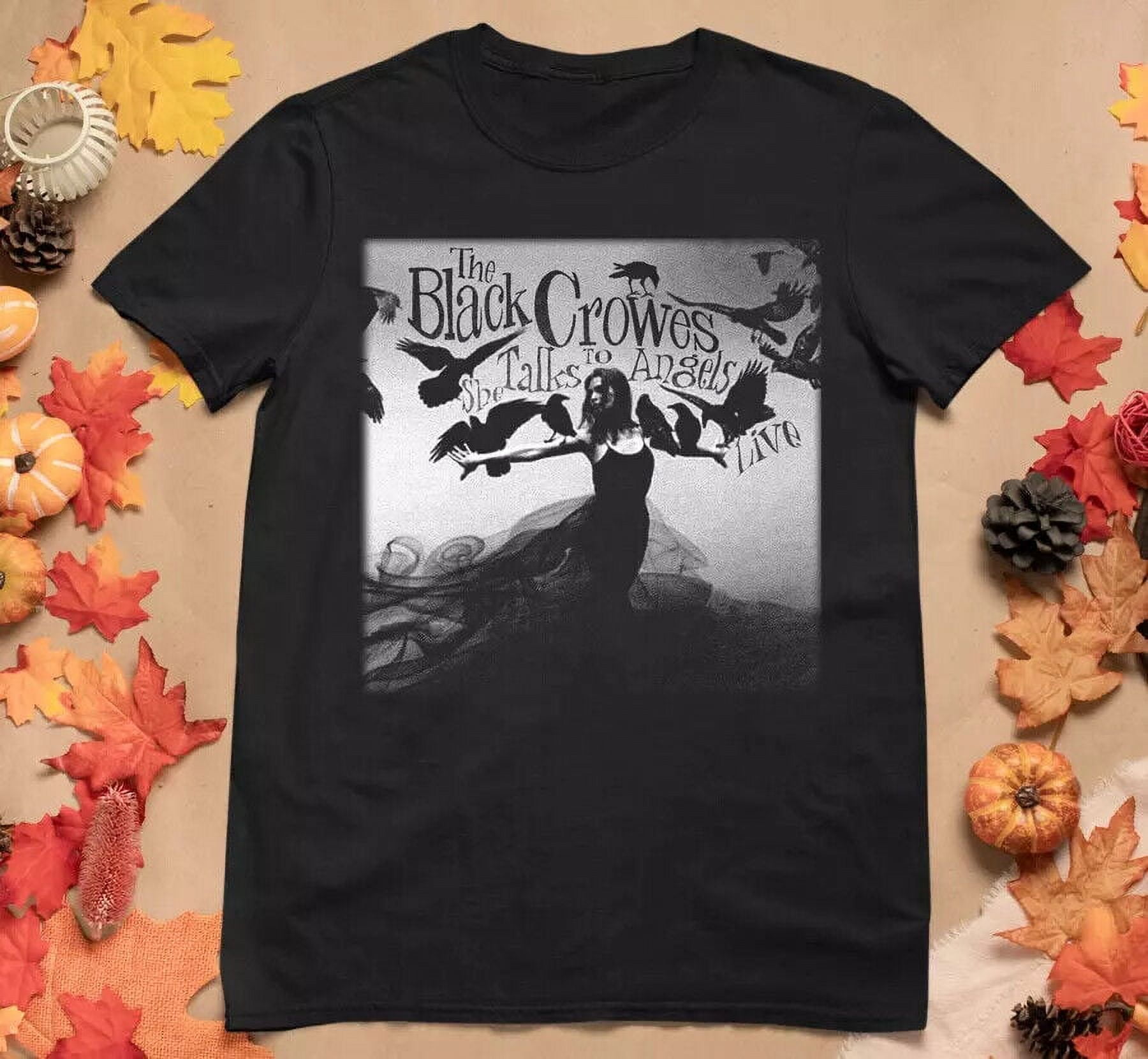 The Black Crowes She Talks to Angels T-Shirt Black All Size Unisex ...