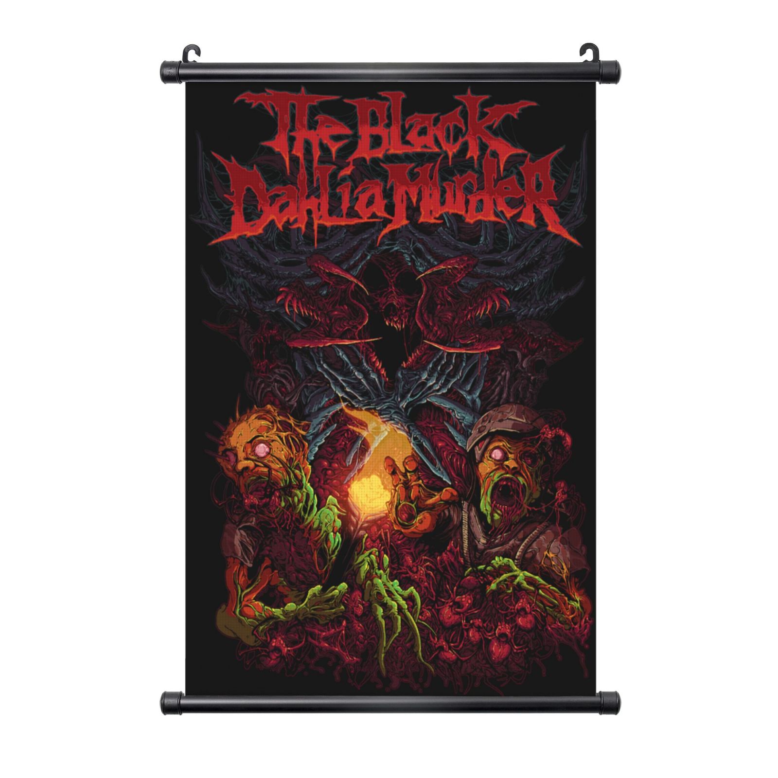 The Black Dahlia Murder Posters Wall Hanging Black Plastic Shaft Poster ...