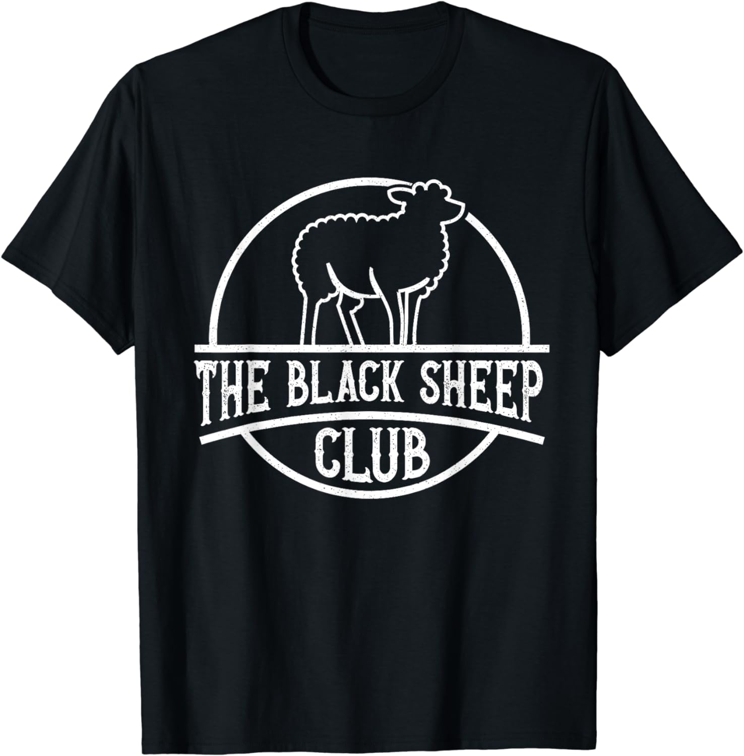 The Black Sheep Club Squad Funny Sarcastic Family T-Shirt - Walmart.com