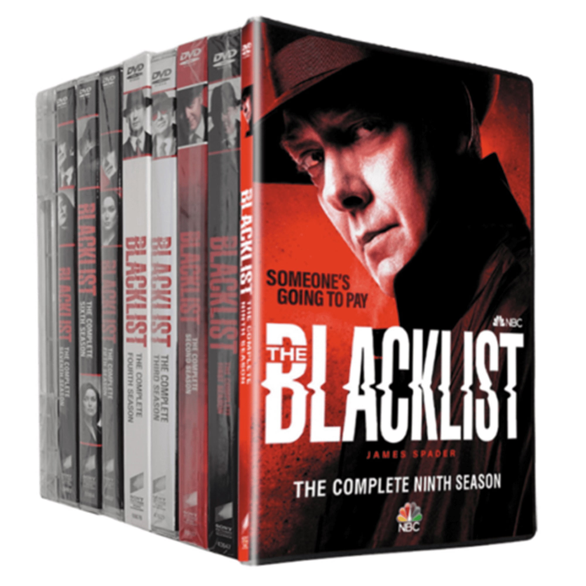The Blacklist Complete Series Box Set Seasons 1-9 (DVD) - Walmart.com