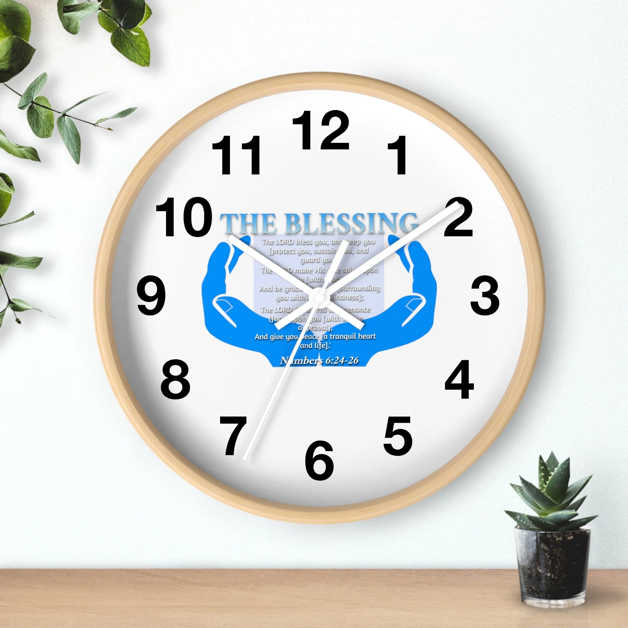 The Blessing Wall Clock - Walmart.com