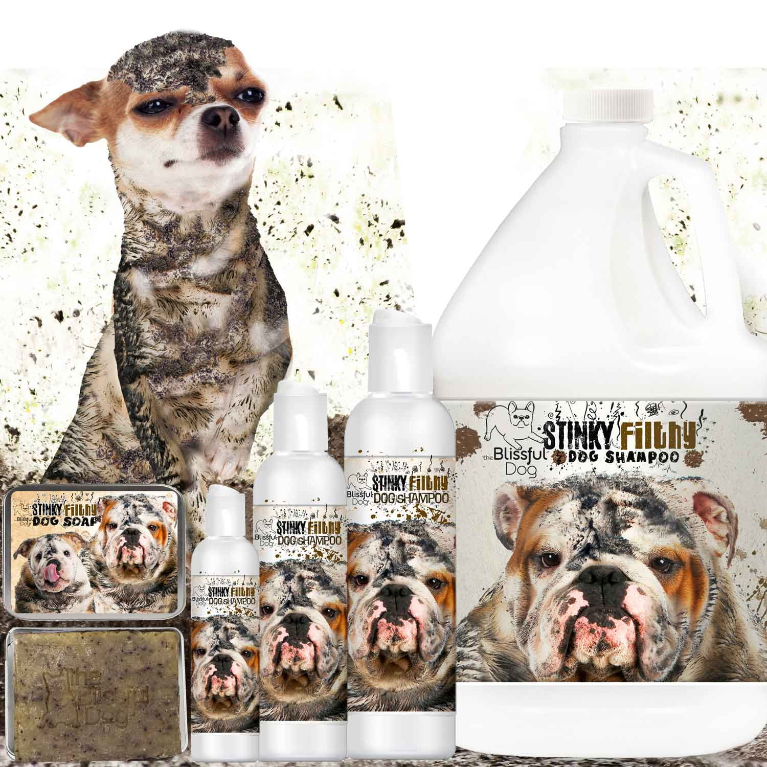 The Blissful Dog Stinky Filthy Dog Shampoo I Odor-neutralizing, All ...