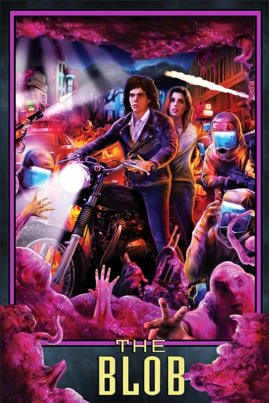 The Blob 1988 Poster 24x36 - Sci-Fi Horror Remake Cult Classic Monster Film - Walmart.com