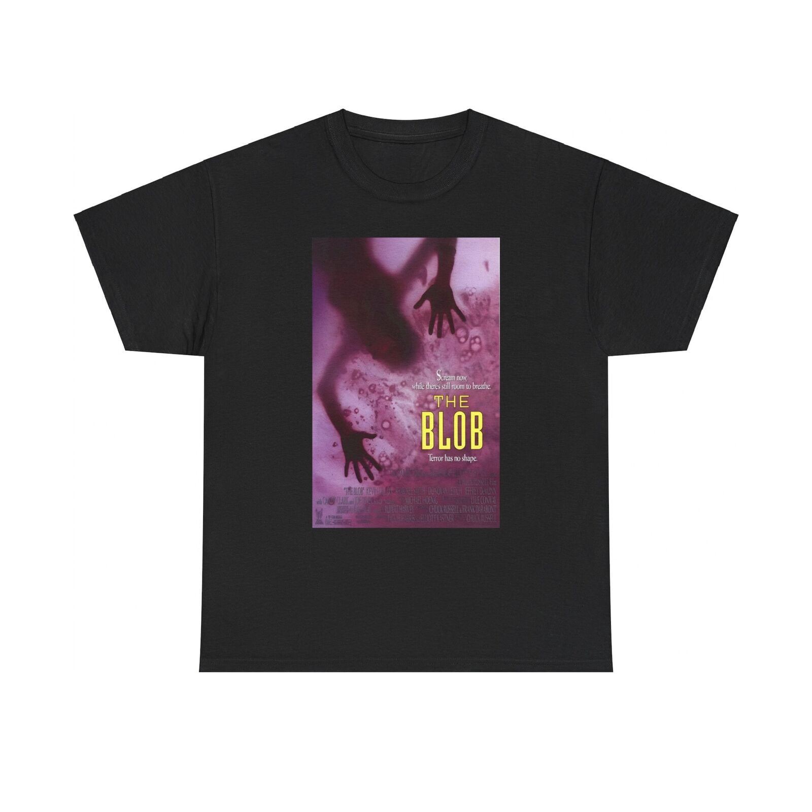 The Blob 1988 Retro Horror Movie Poster Unisex Heavy Cotton T-shirt ...