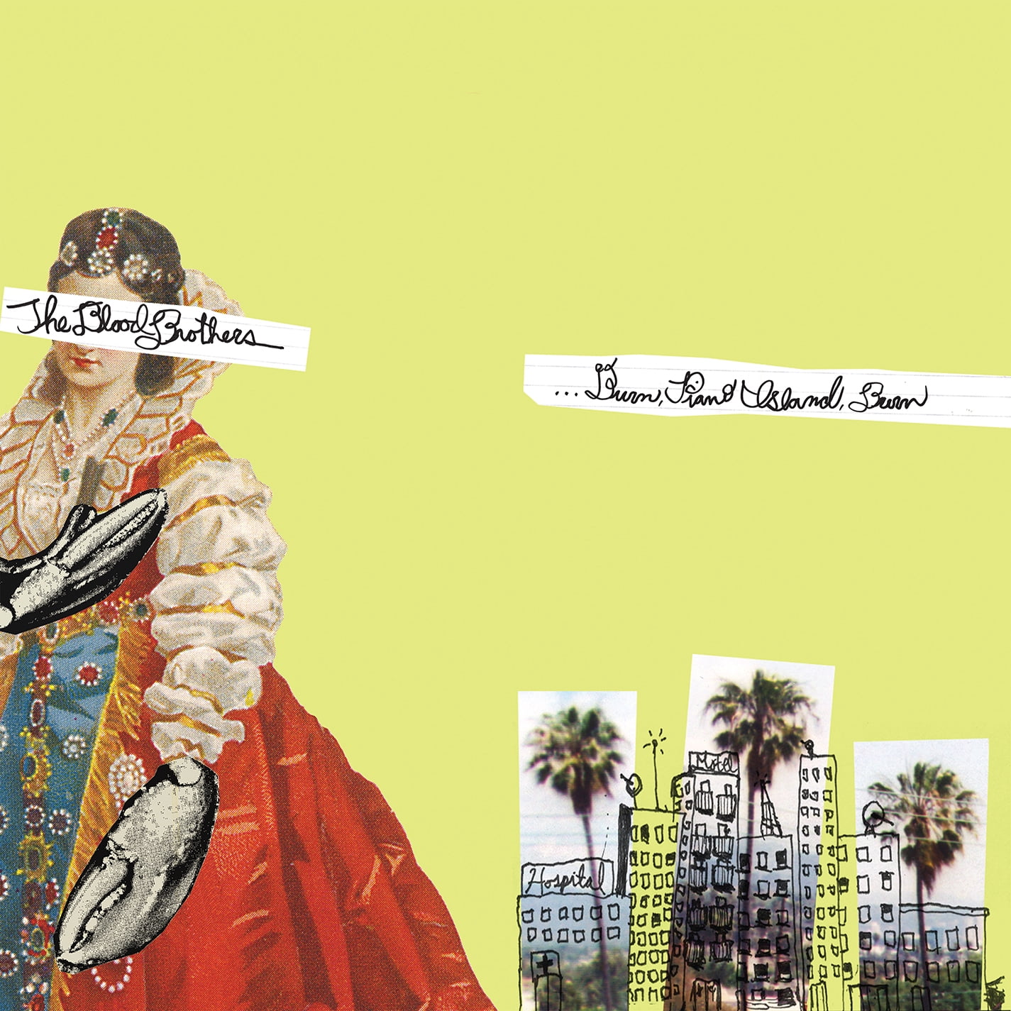 The Blood Brothers - Burn, Piano Island, Burn (Deluxe Ed.) Yellow w ...