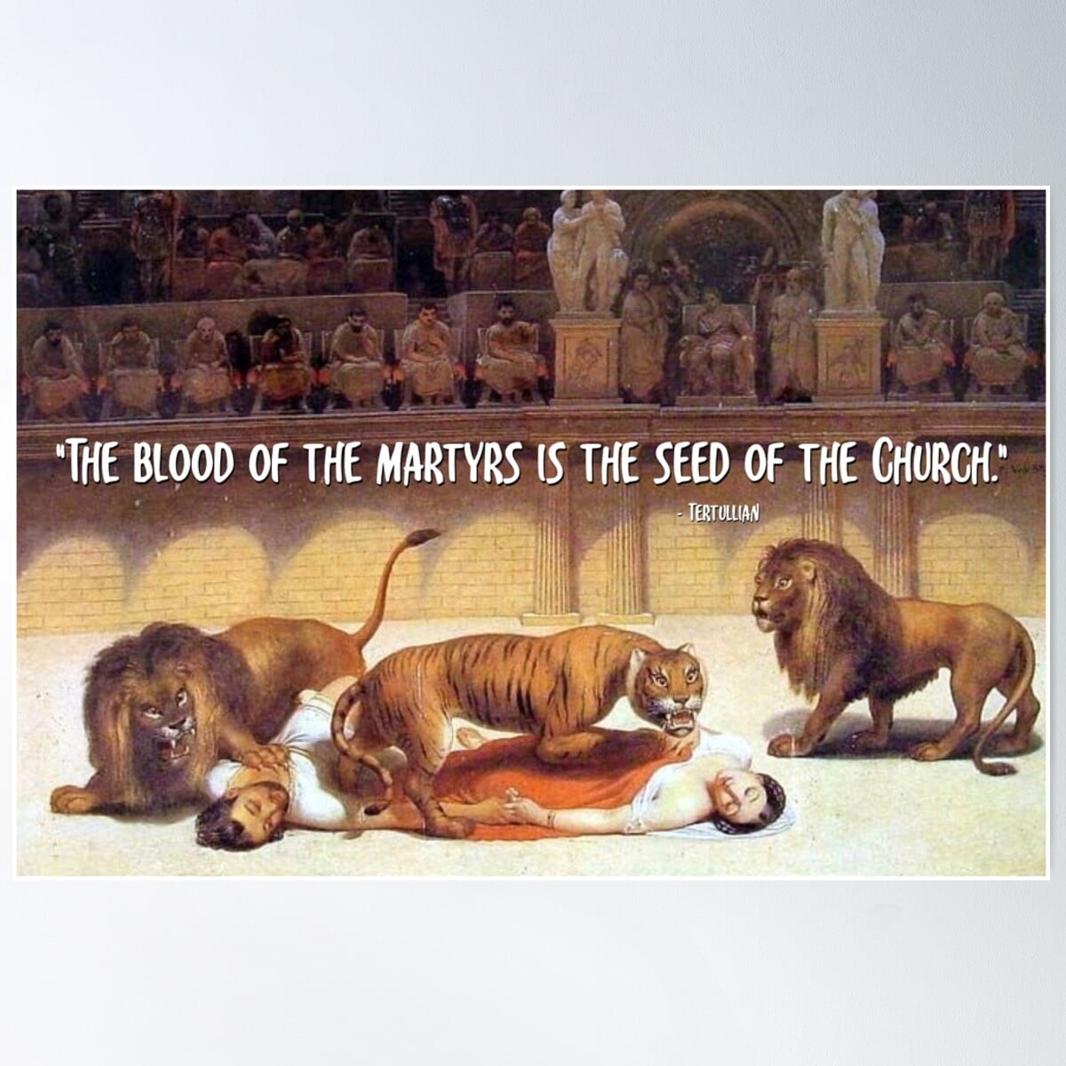 The Blood Of The Martyrs - Wild Beasts Poster Wall Art, Modern Wall ...