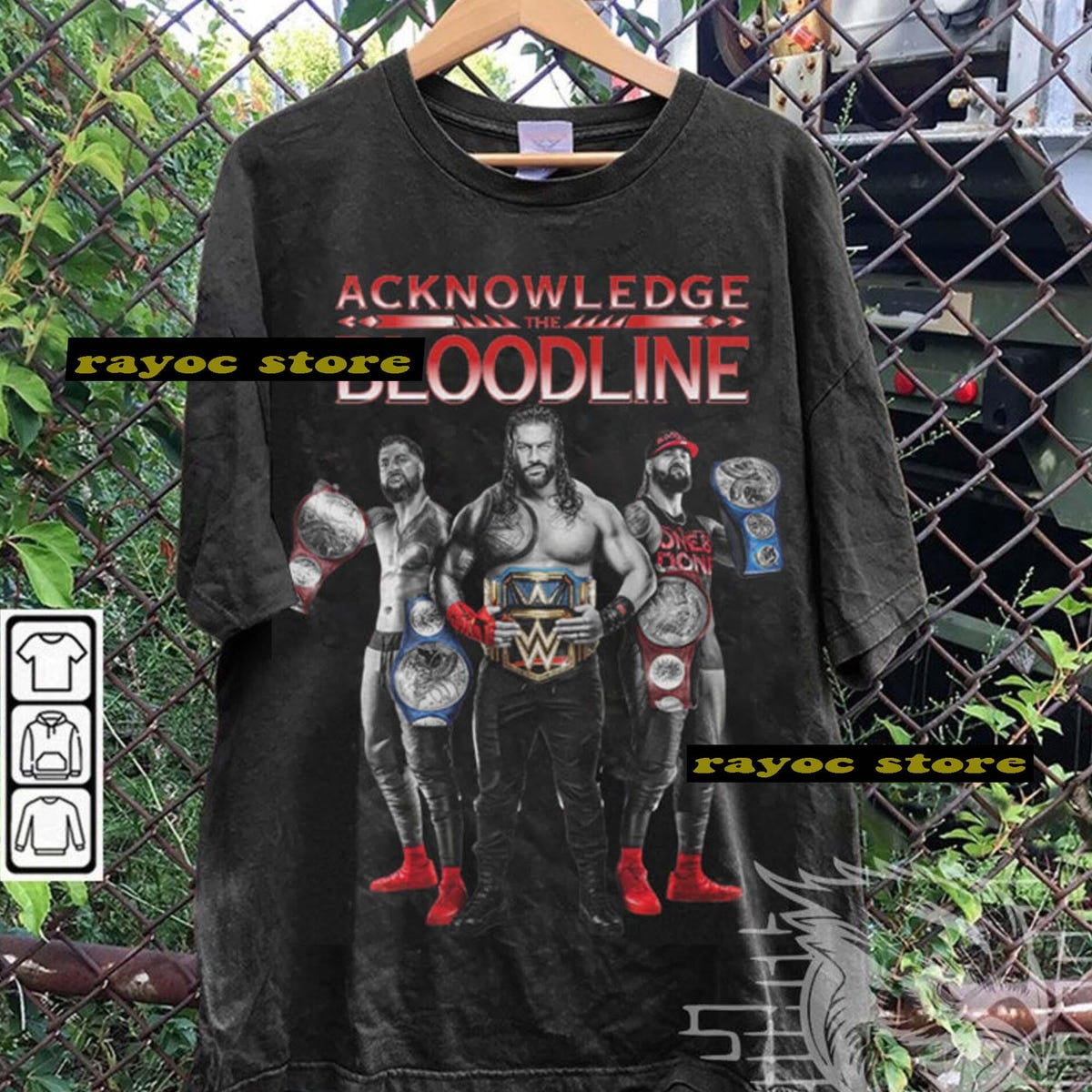 The Bloodline Shirt, The Bloodline Wrestling T-Shirt, Tee, Unisex Shirt ...