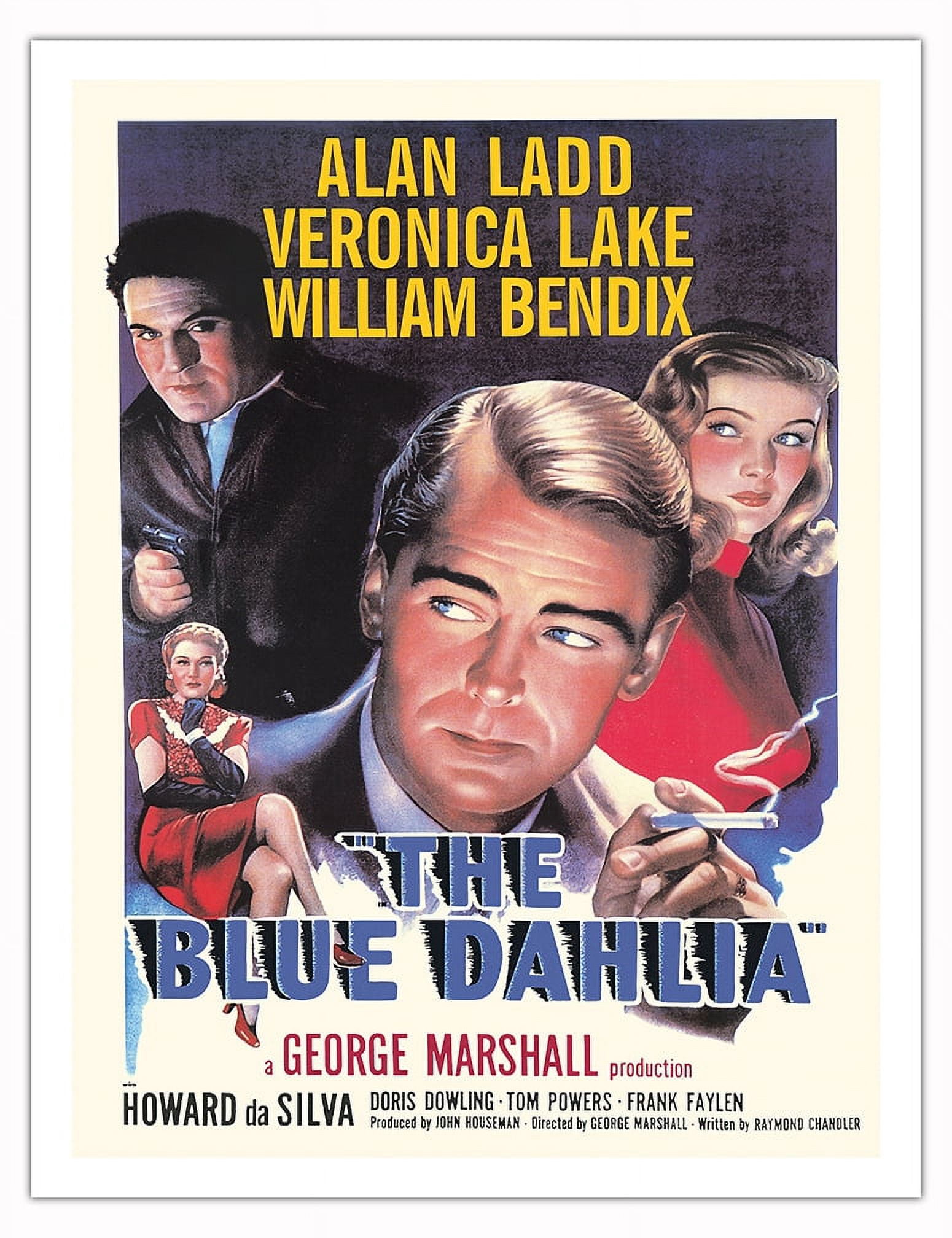 The Blue Dahlia - Starring Alan Ladd and Veronica Lake - Vintage Film ...