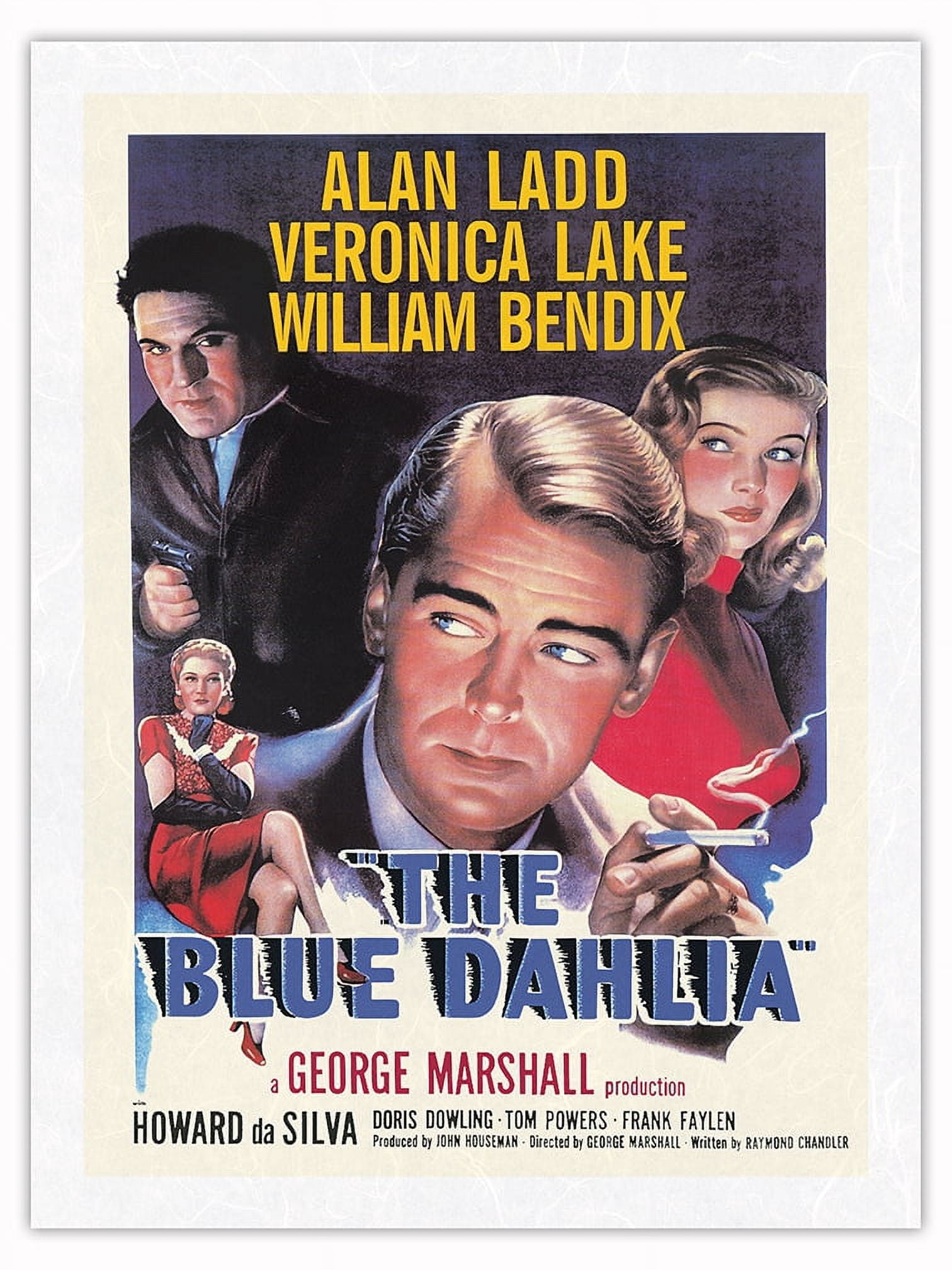 The Blue Dahlia - Starring Alan Ladd and Veronica Lake - Vintage Film ...