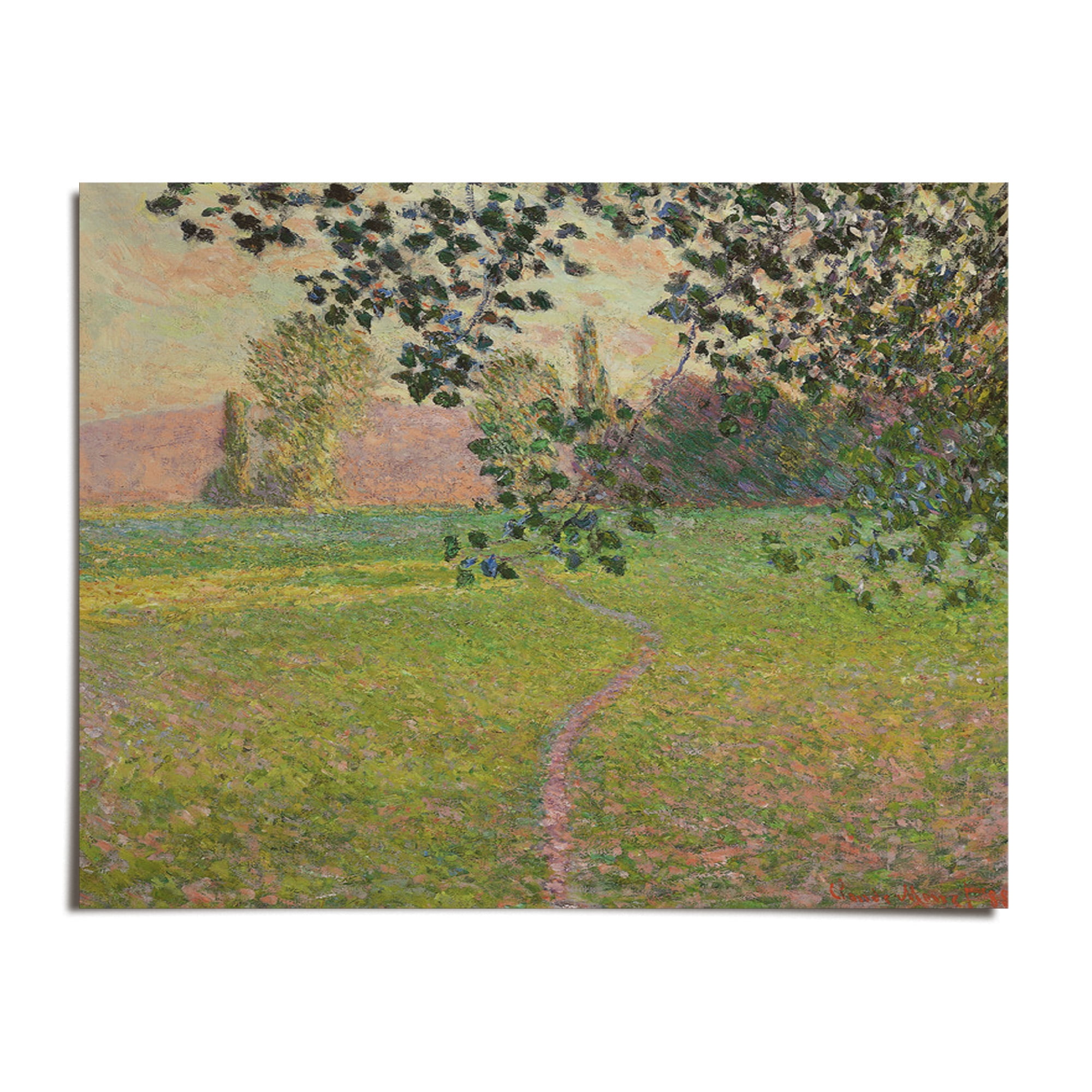 The Blue House, Zaandam - Claude Monet - 8.5x11 - Wall Art Print ...