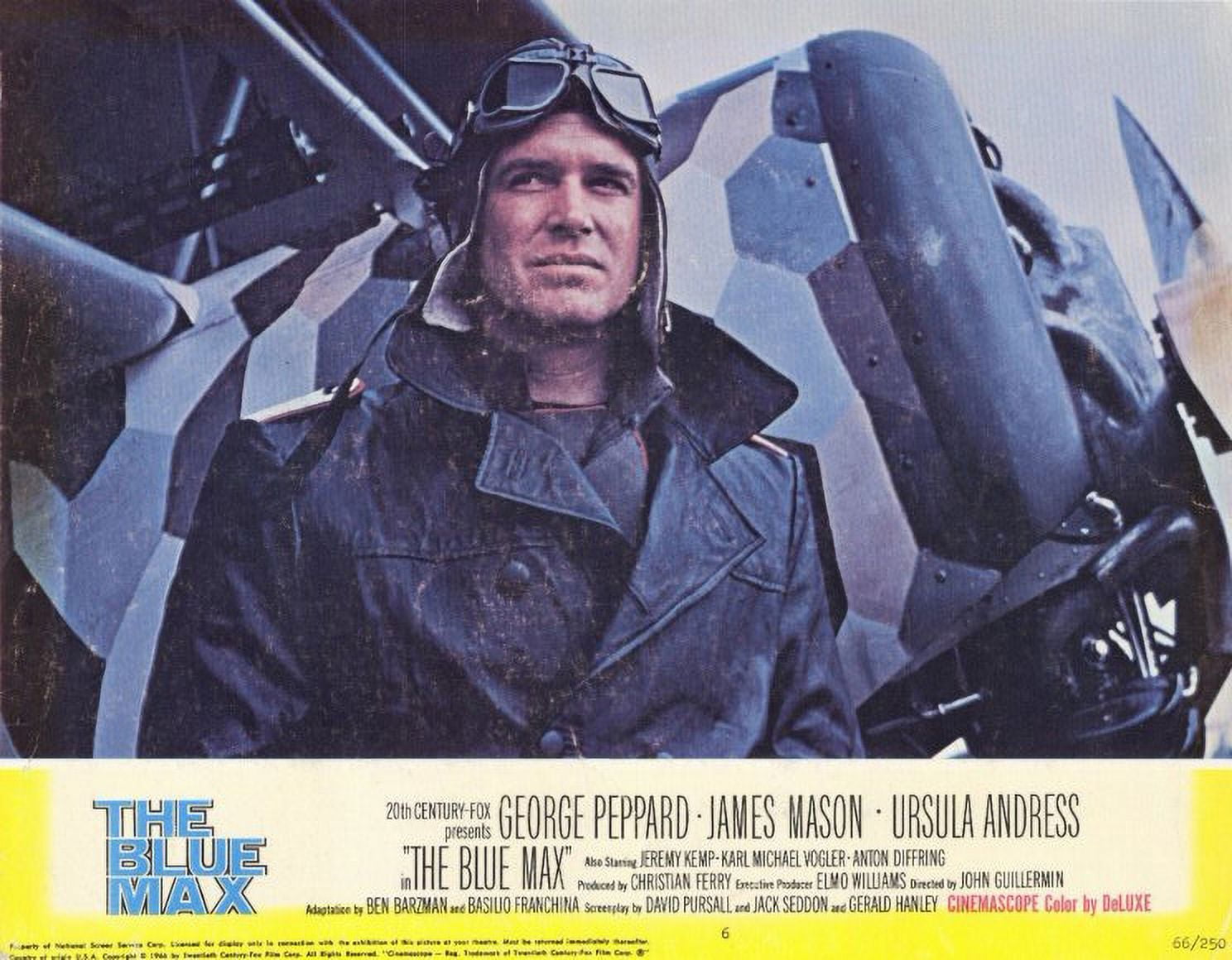 The Blue Max - movie POSTER (Style G) (11" x 14") (1966) - Walmart.com