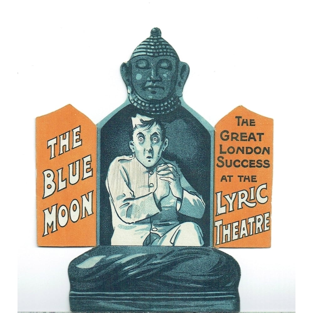 The Blue Moon By Harold Ellis Poster Print By ?? The Michael Diamond ...