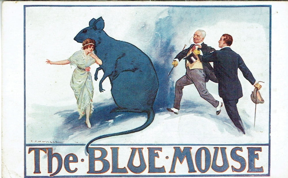 The Blue Mouse Adapted By Roy Horniman Print By ® The Michael Diamond ...