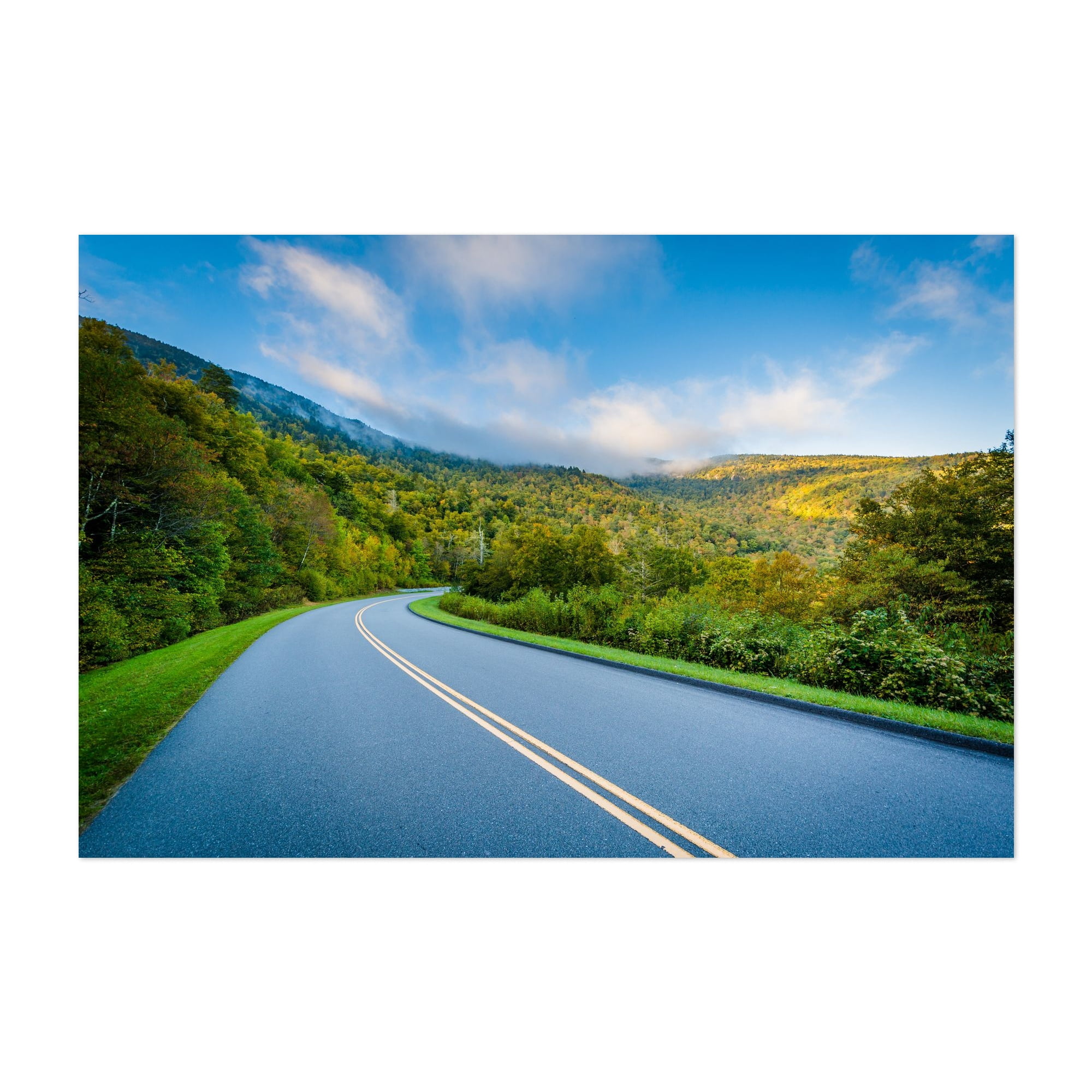 The Blue Ridge Parkway - North Carolina Photography Scenic Nature ...