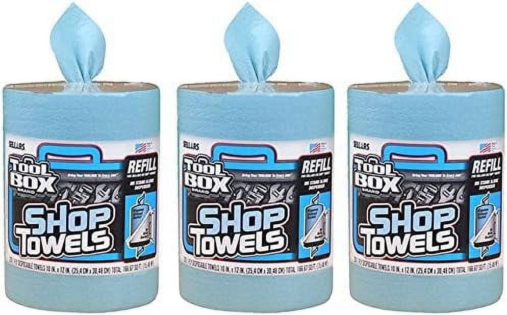The Blue Shop Towel Refill For Big Grip Dispenser Bucket, 200-Ct ...