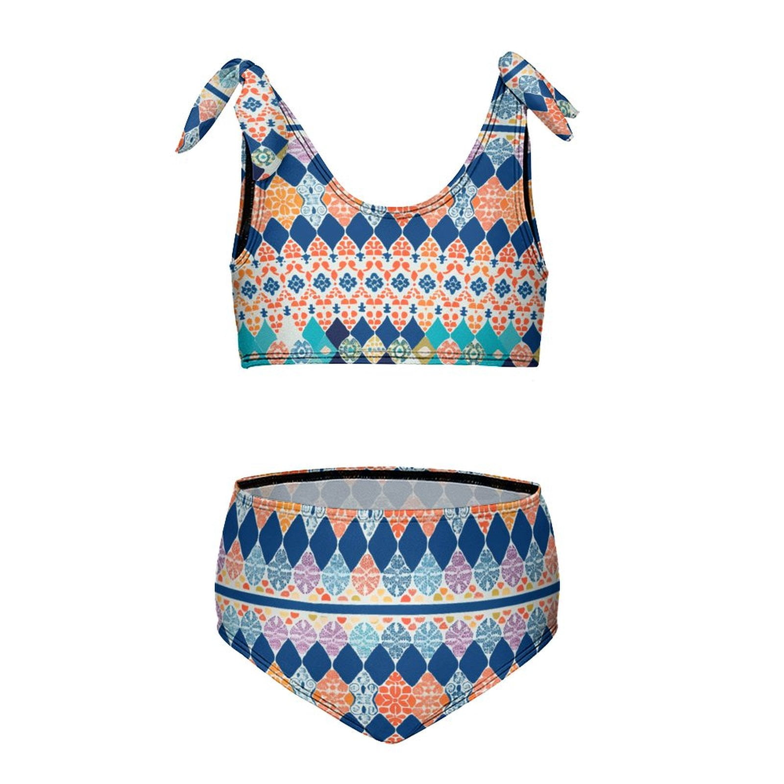 The Blue Tribe Girls' 2-Piece Tankini Swimsuit - Walmart.com