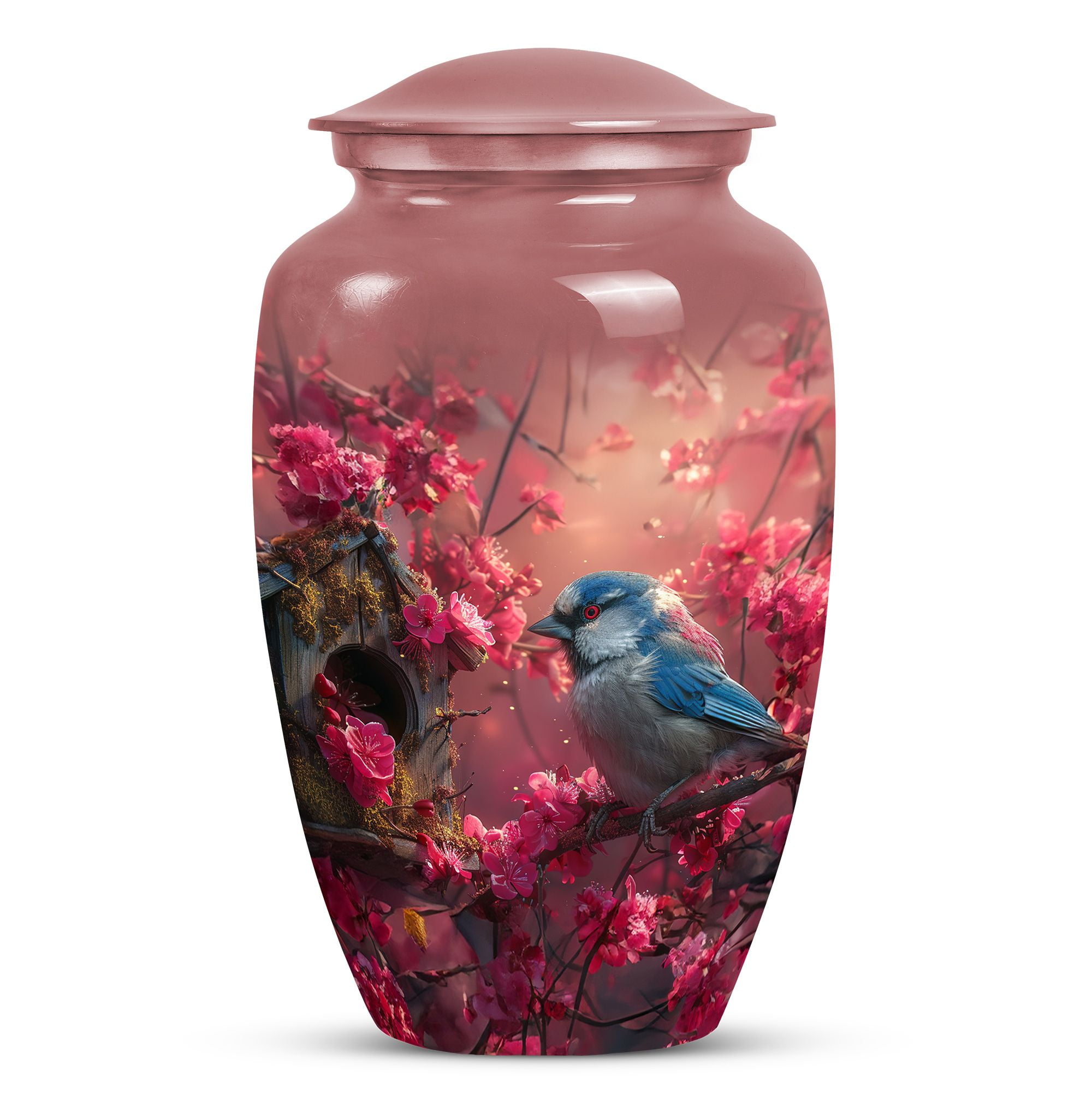 The Bluebird's Abode - Sophisticated Large Funeral Urn - Timeless Adult ...