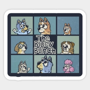 The Bluey Bunch Sticker Phone Decal Water Bottle Stickers Car Decals ...