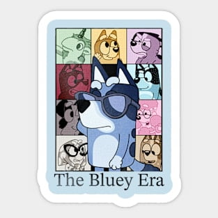 The Bluey Era Sticker Bluey Stickers For Kids, Bluey Stickers Party ...