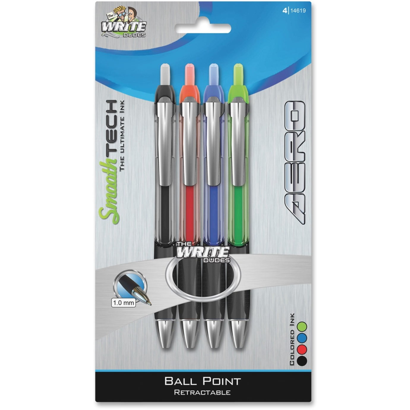 The Board Dudes Smooth Tech Retractable Ballpoint Pen - Walmart.com