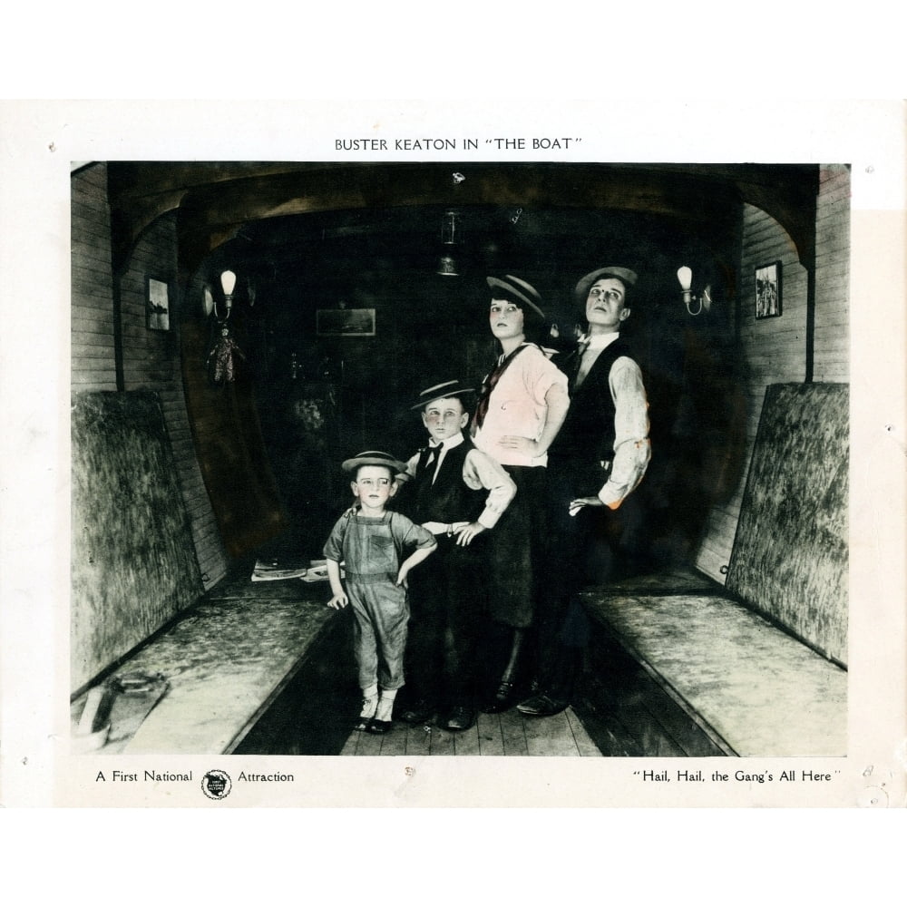 The Boat Lobbycard Sybil Seely Buster Keaton 1921 Movie Poster ...