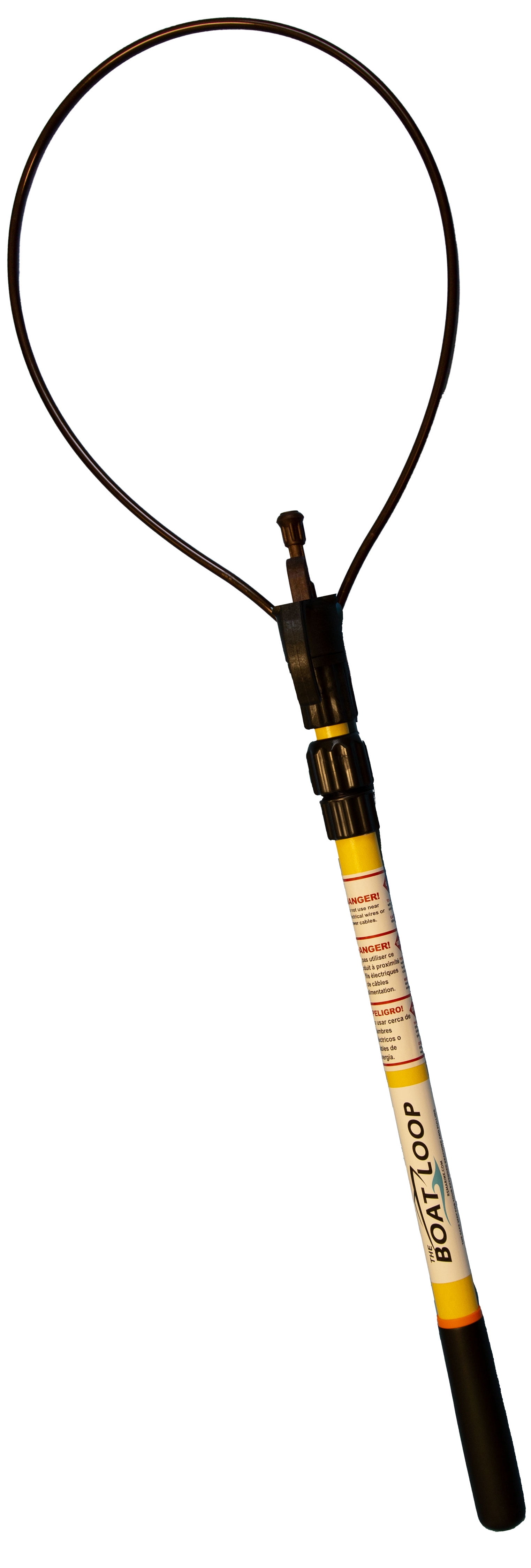 Boat Loop - Compact Adjustable Telescoping 2-4ft Fiberglass Pole with ...