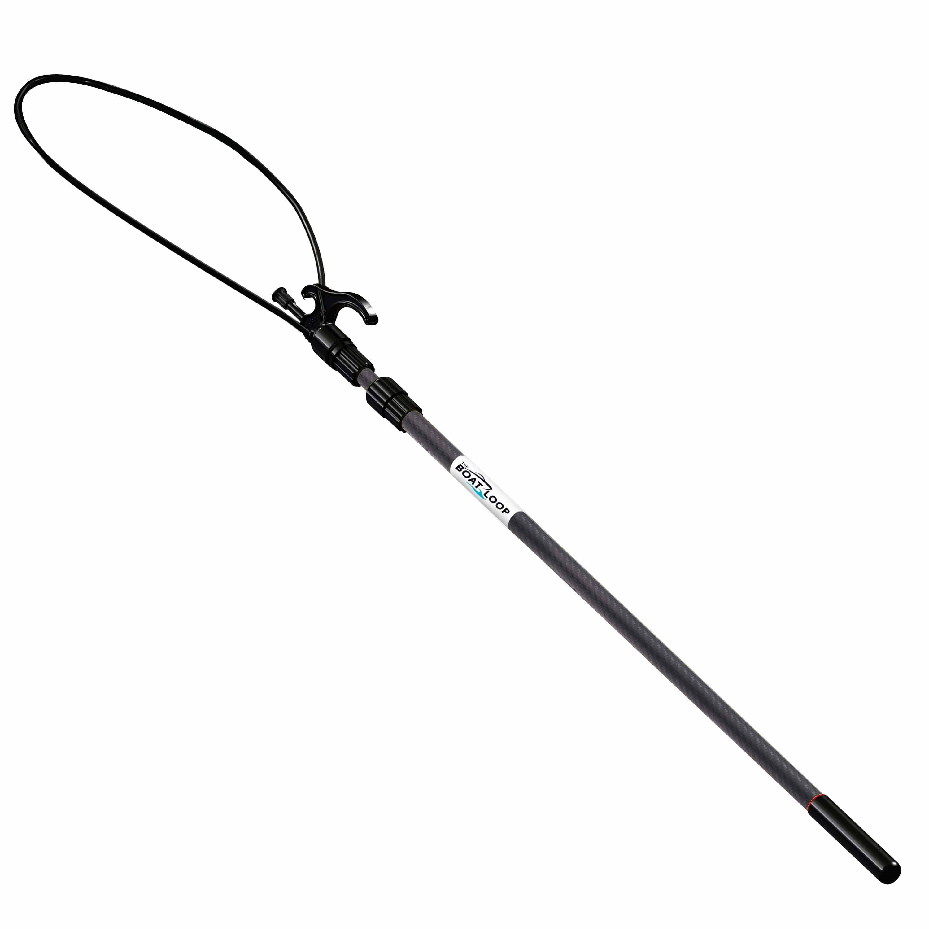 The Boat Loop - Long Extendable (4 to 8 feet) Carbon Graphite Pole for ...