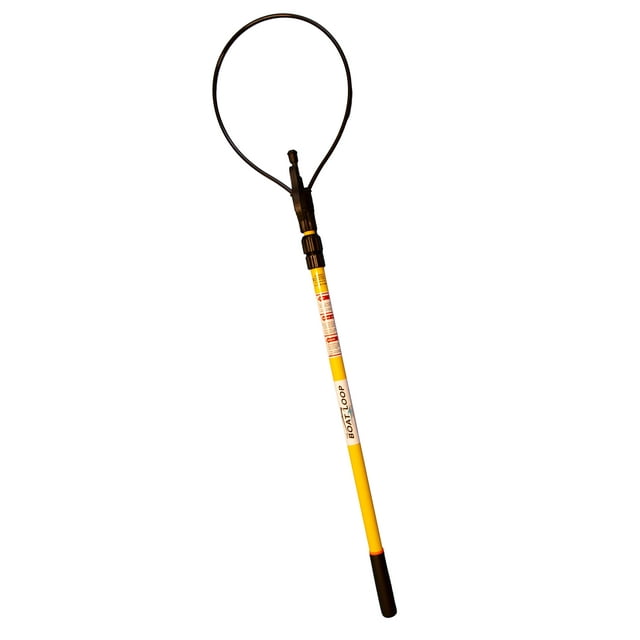 The Boat Loop - Medium, Telescoping Fiberglass Pole (3-6ft) with Hook ...