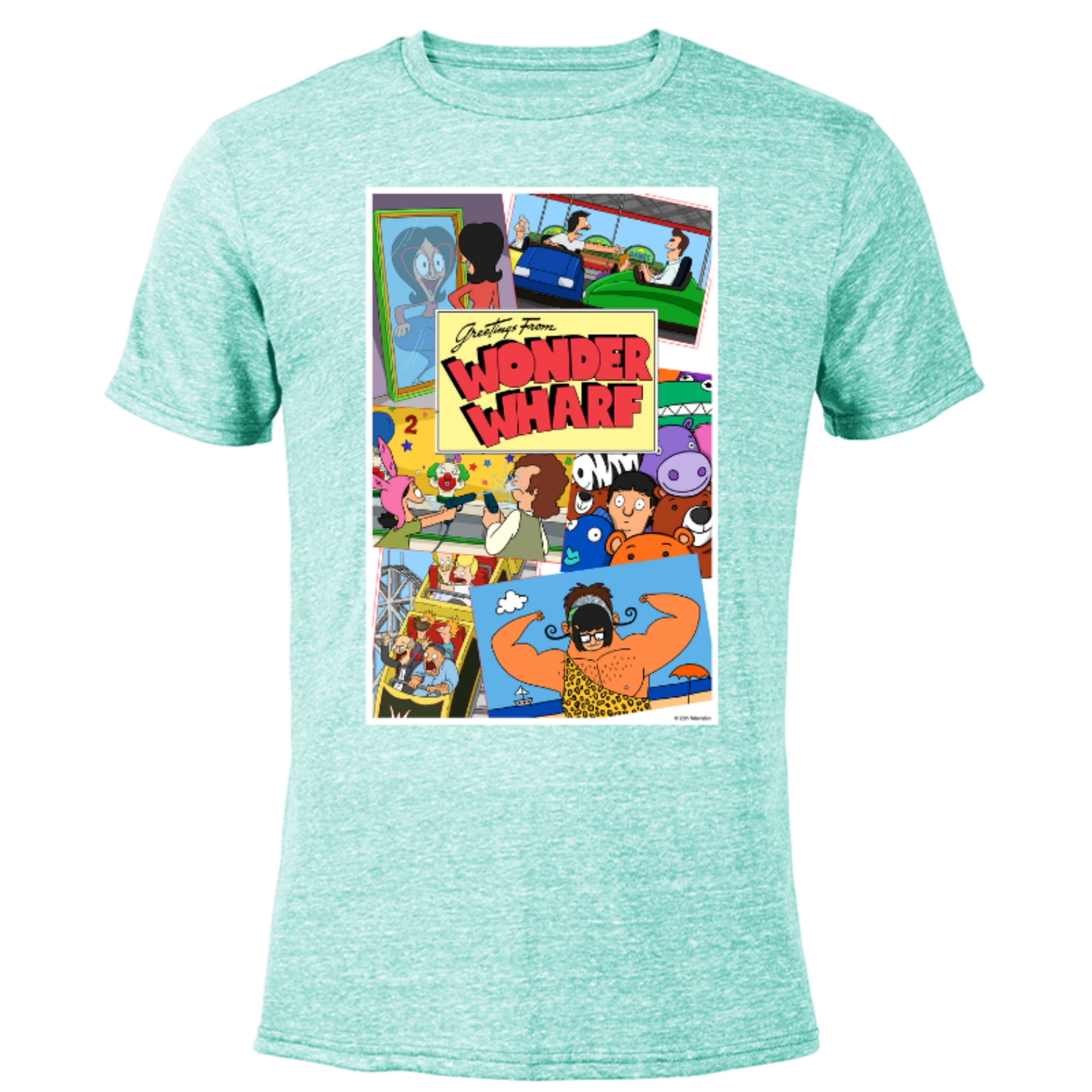 The Bob’s Burgers Movie Greetings from Wonder Wharf - Short Sleeve ...