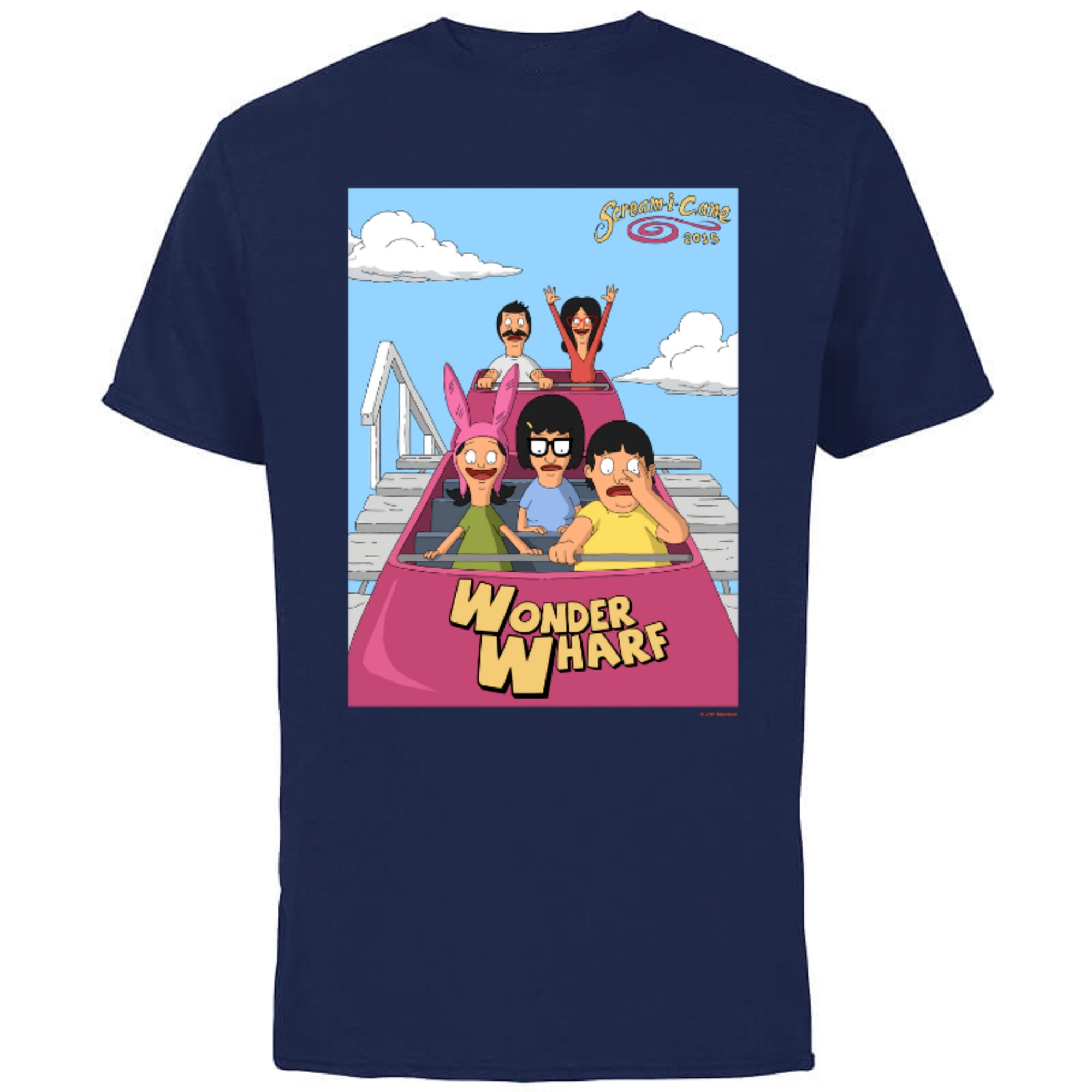 The Bob’s Burgers Movie Wonder Wharf Roller Coaster - Short Sleeve ...