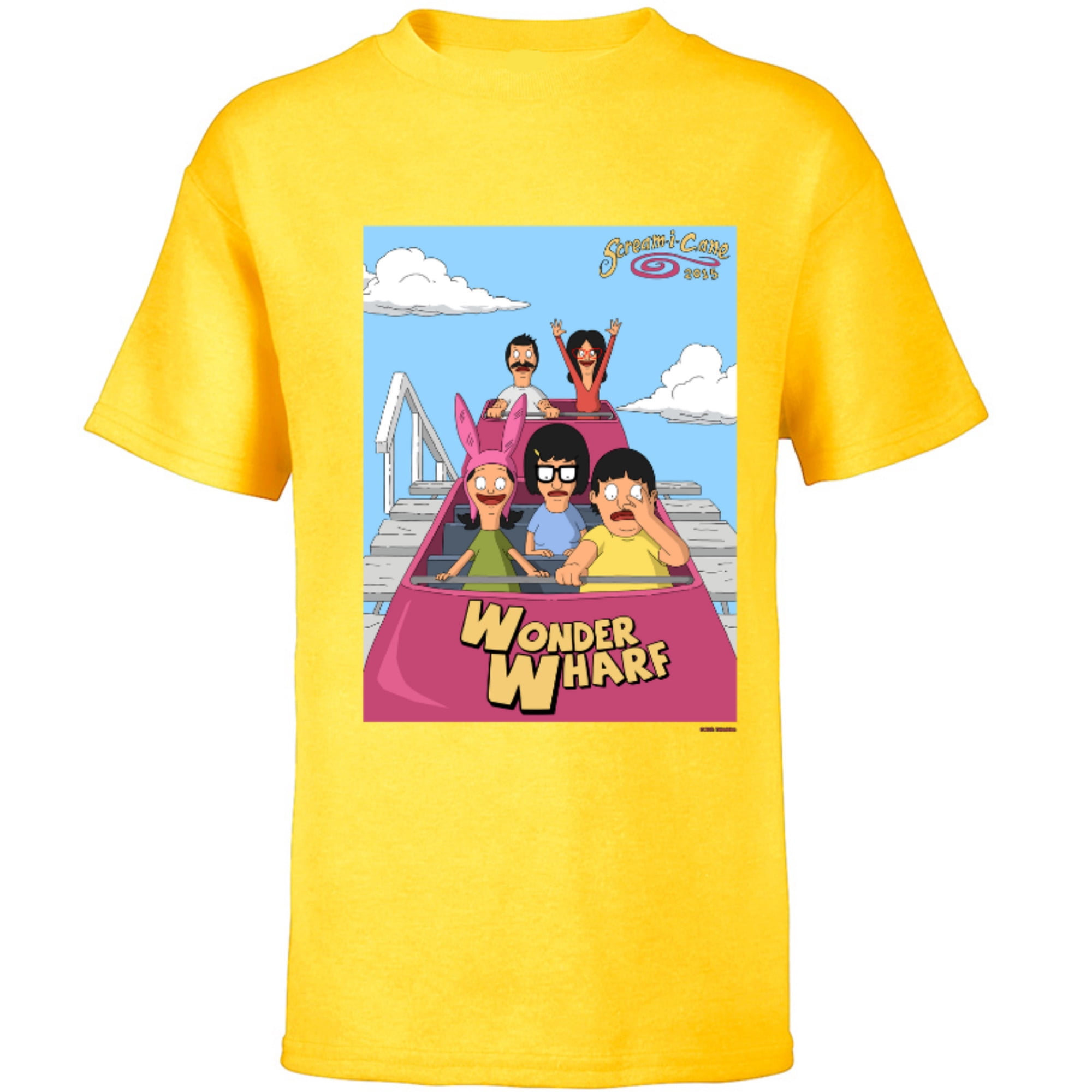 The Bob’s Burgers Movie Wonder Wharf Roller Coaster - Short Sleeve T ...