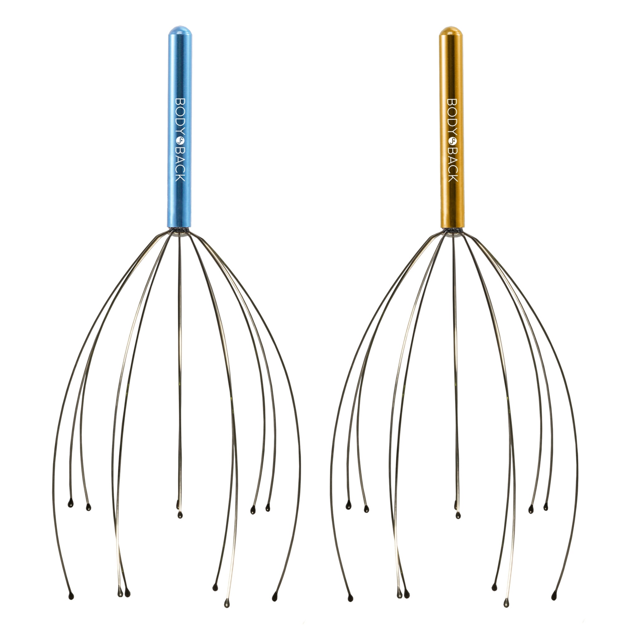 The Body Back Manual Head Scratcher, Relaxing Scalp Massager (2-Pack ...