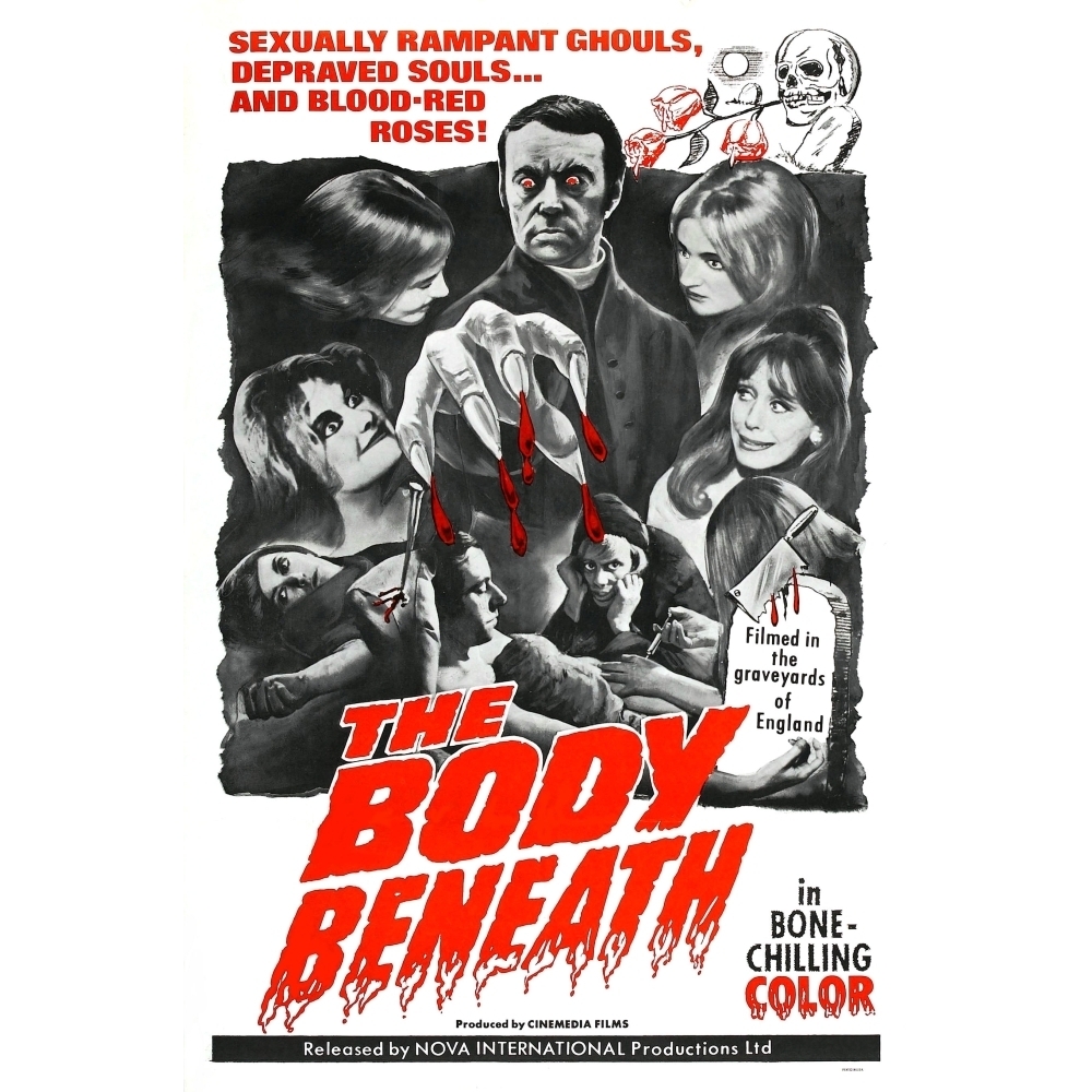 The Body Beneath Center Top: Gavin Reed; 1-Sheet Poster 1970. Movie ...
