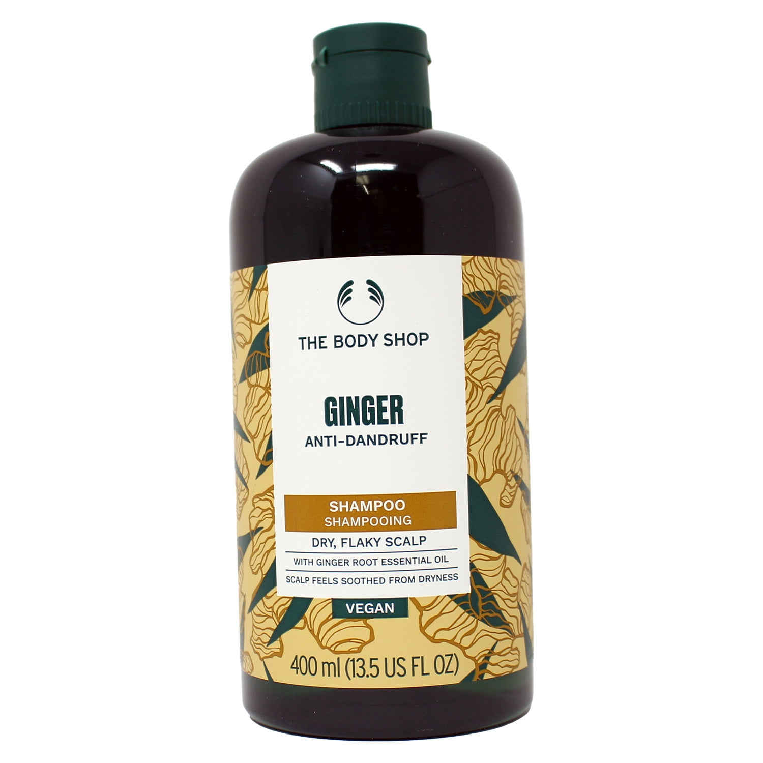 The Body Shop Anti-Dandruff Ginger Shampoo 13.5 Ounces - Walmart.com